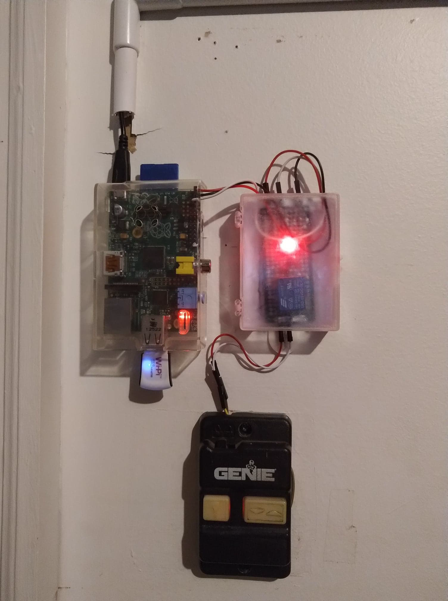 Raspberry Pi Garage Door Opener : 7 Steps - Instructables
