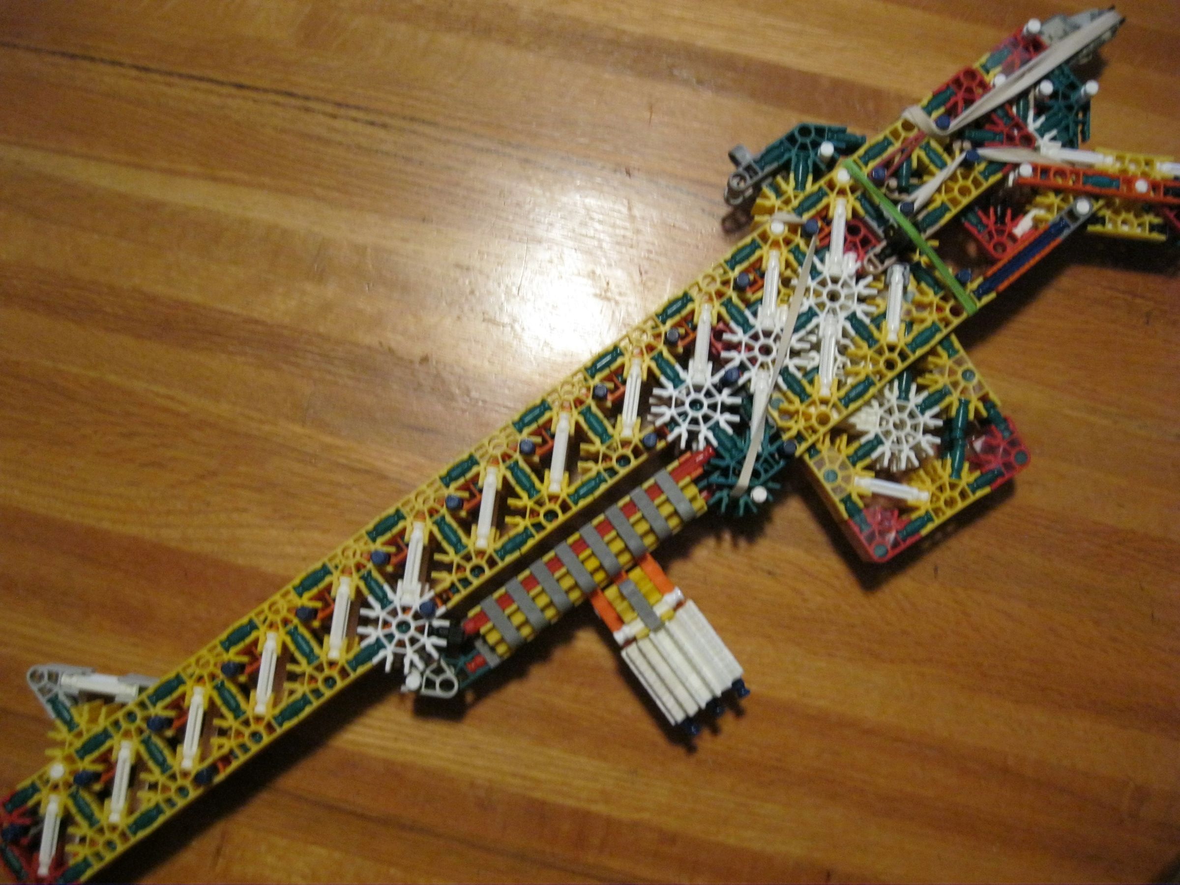 Knex SAR (Stockless Assault Rifle) - Instructables