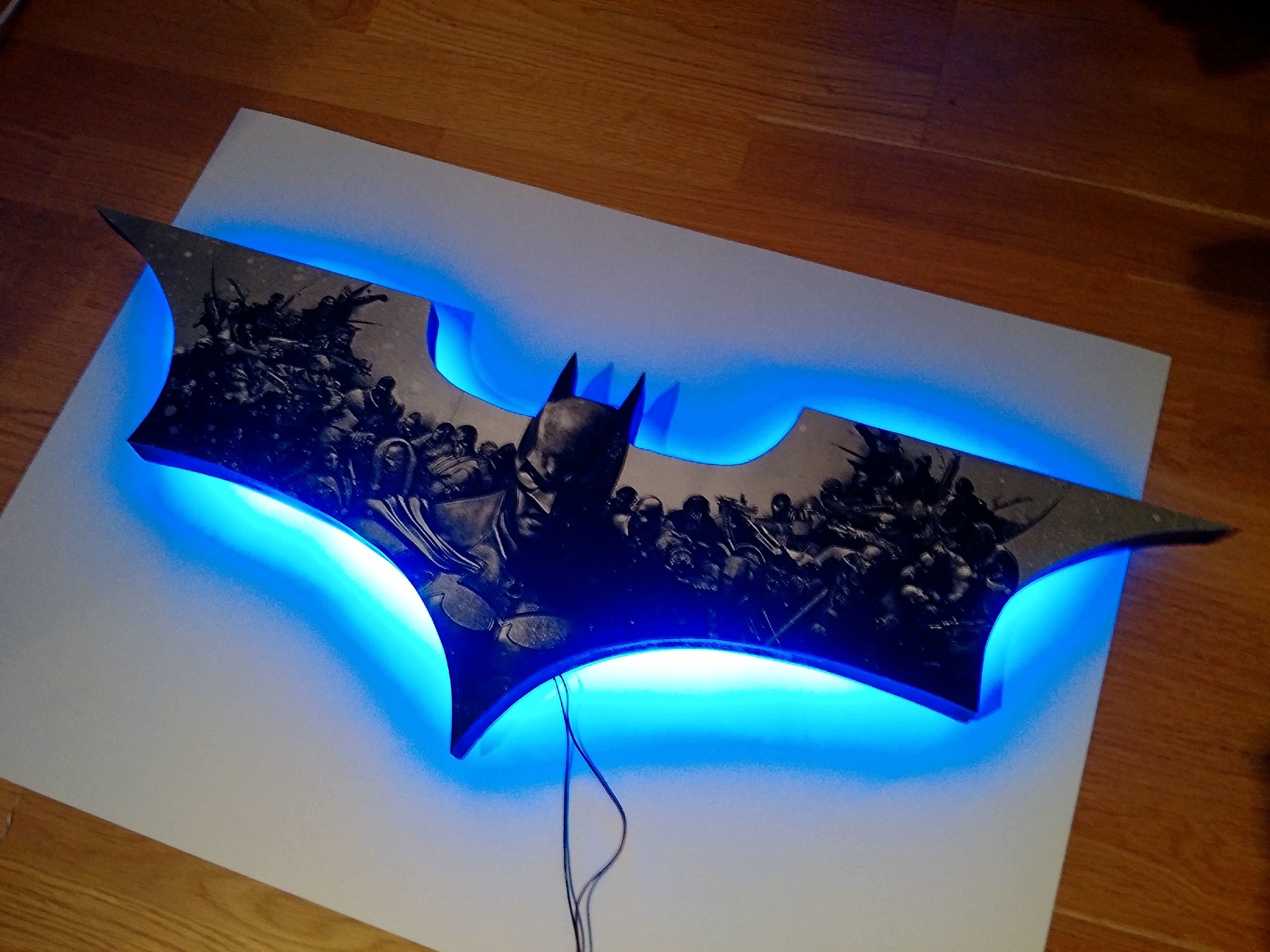 Yet Another Batman Lamp : 15 Steps (with Pictures) - Instructables