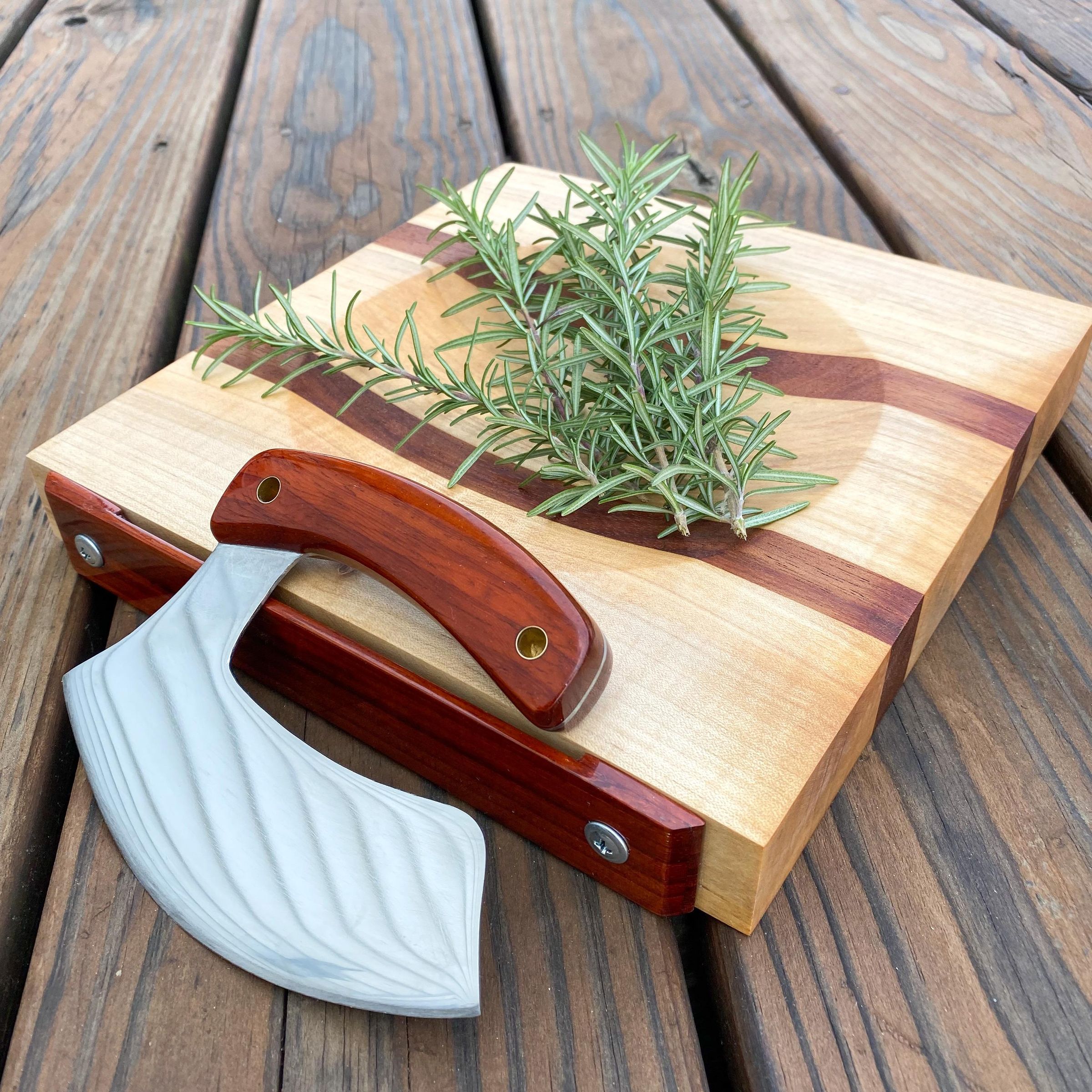 How to Make a Ulu Knife From a Old Saw Blade Plus a Bonus Cutting Board ...