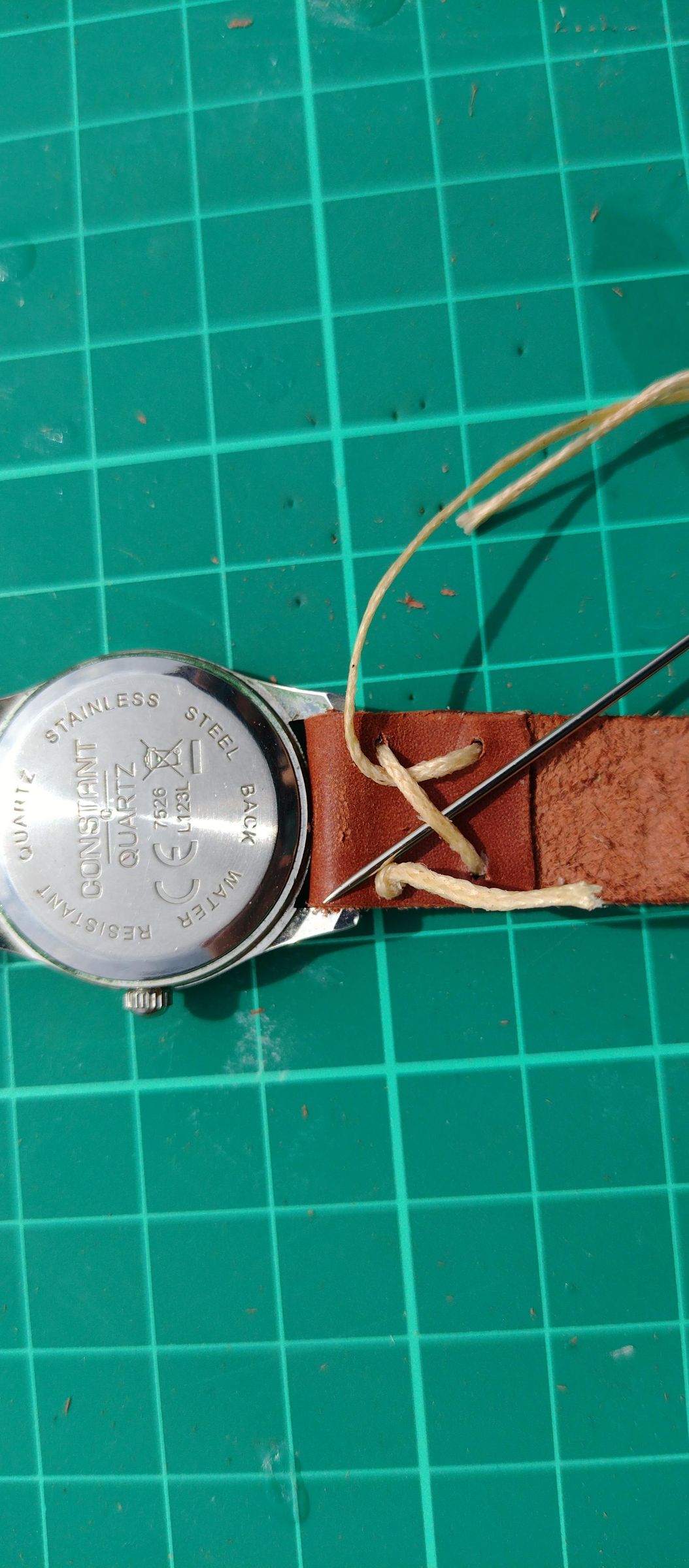 Easy Leather Watch-Strap : 12 Steps (with Pictures) - Instructables
