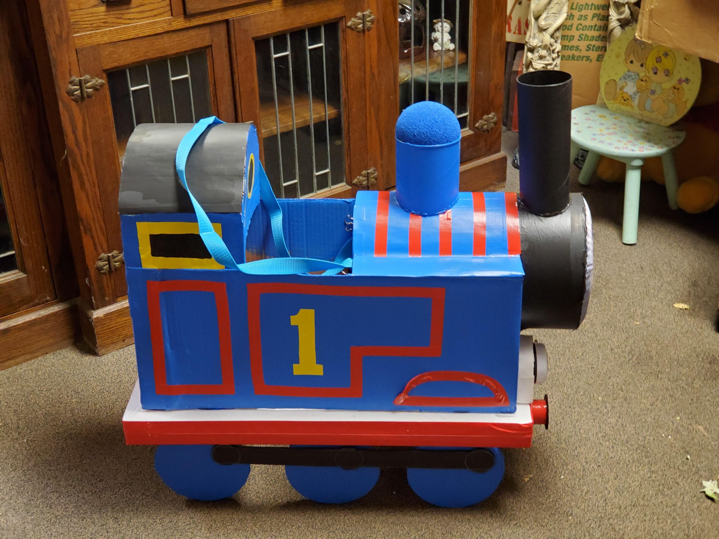 Thomas the Train Costume : 8 Steps (with Pictures) - Instructables