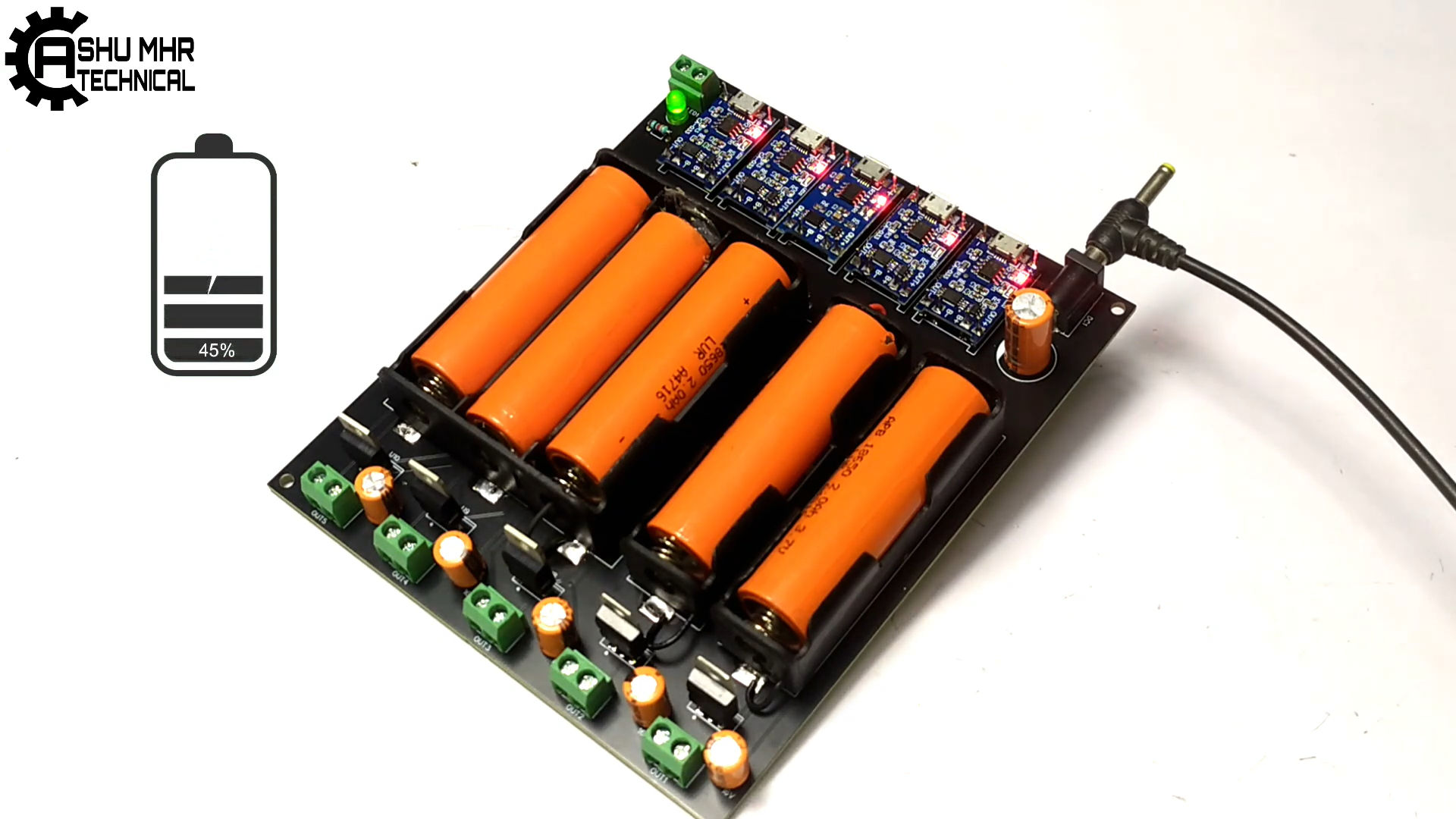 DIY 18650 Battery Charging Station : 6 Steps - Instructables
