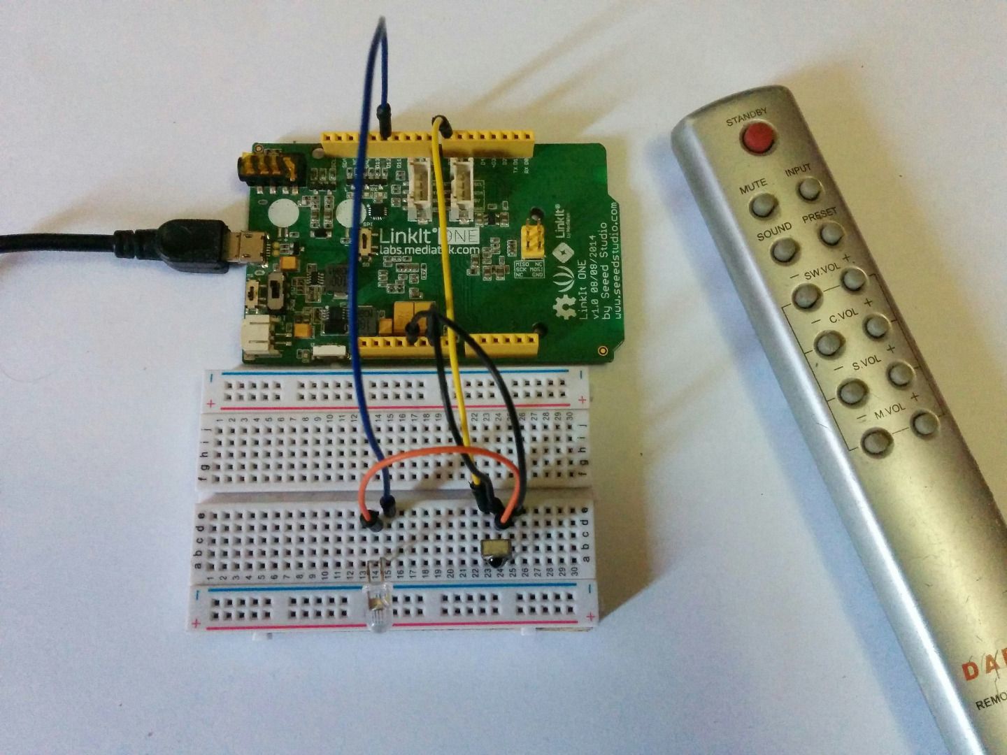 Linkit One IR Remote Blocker : 4 Steps - Instructables