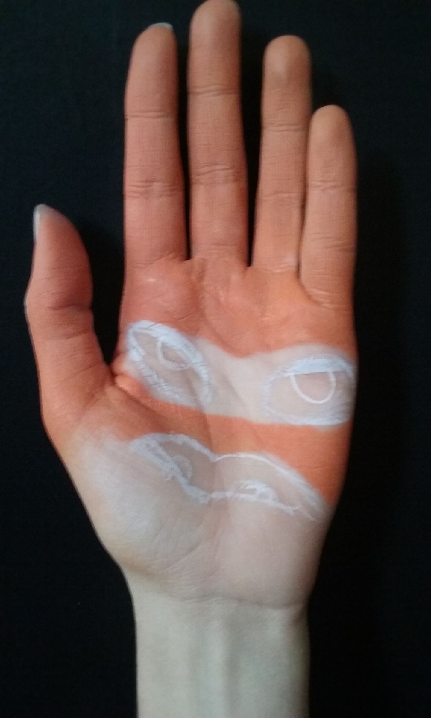 Tiger Face Hand Art : 7 Steps - Instructables