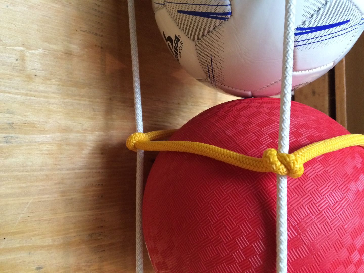 Easy Wall-mounted Sports Balls Holder : 6 Steps (with Pictures ...