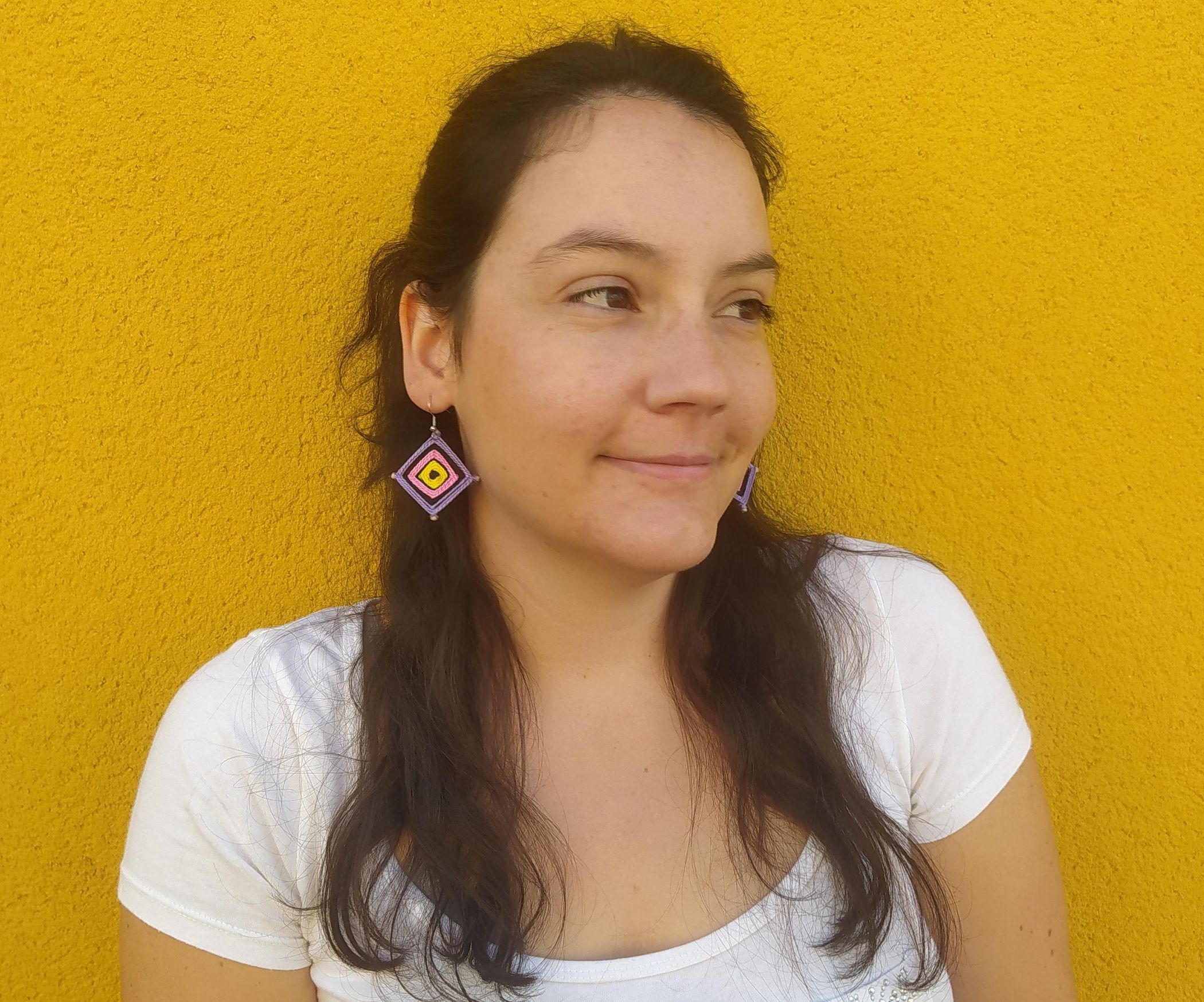 Mini God's Eye Earrings : 6 Steps (with Pictures) - Instructables