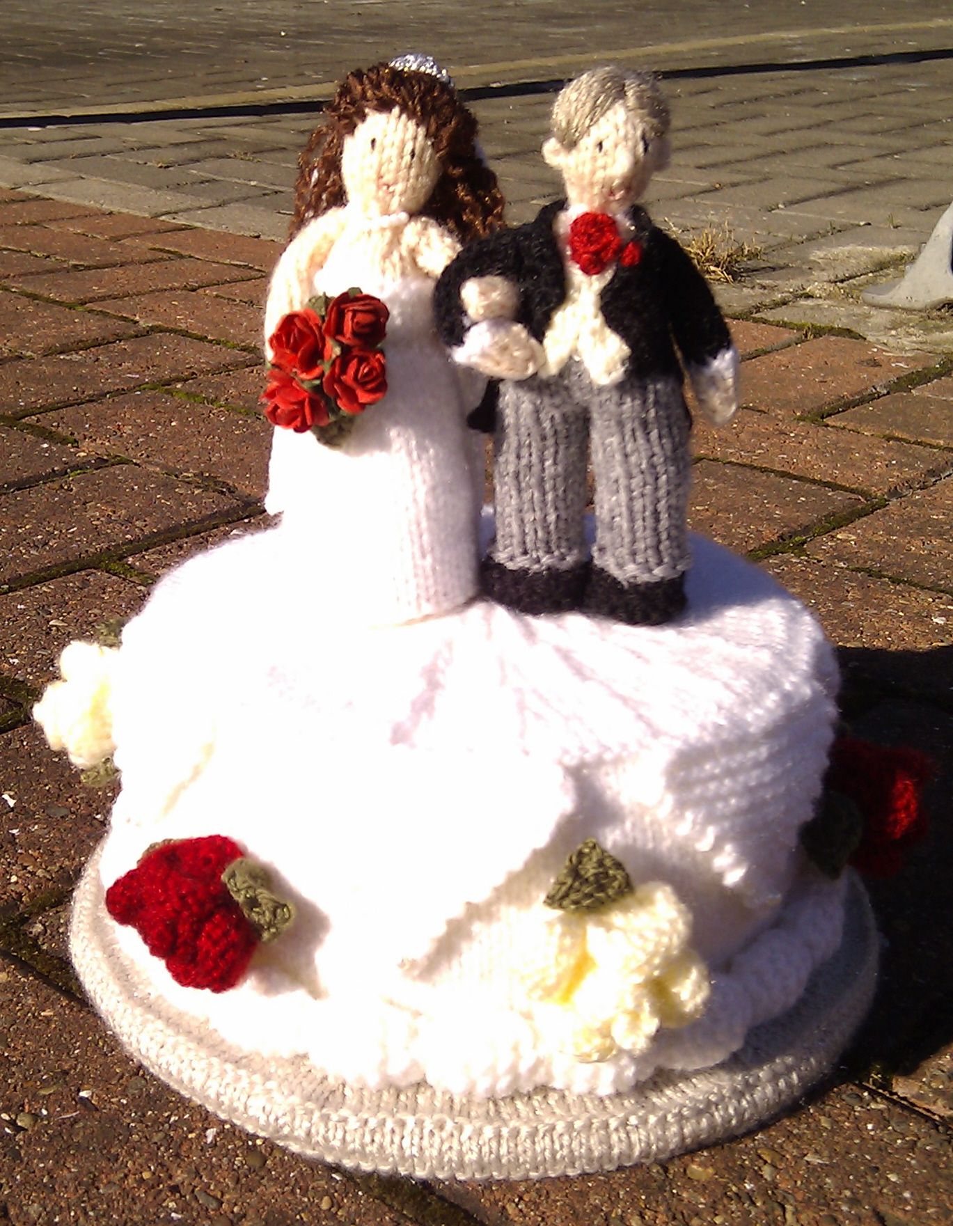 Knitted Wedding Cake - Instructables