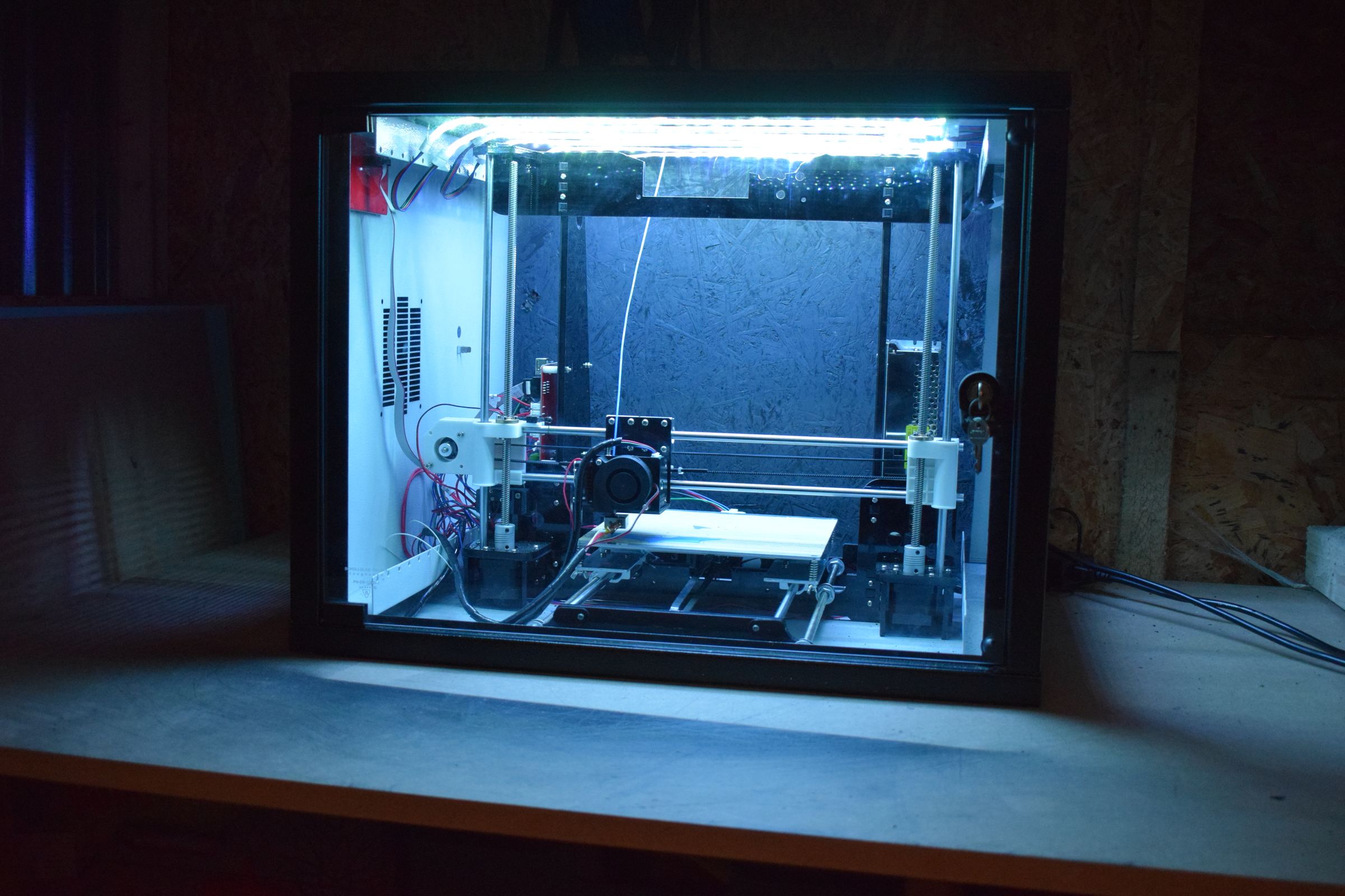 3D Printer Enclosure From Old Network Server : 5 Steps (with Pictures ...