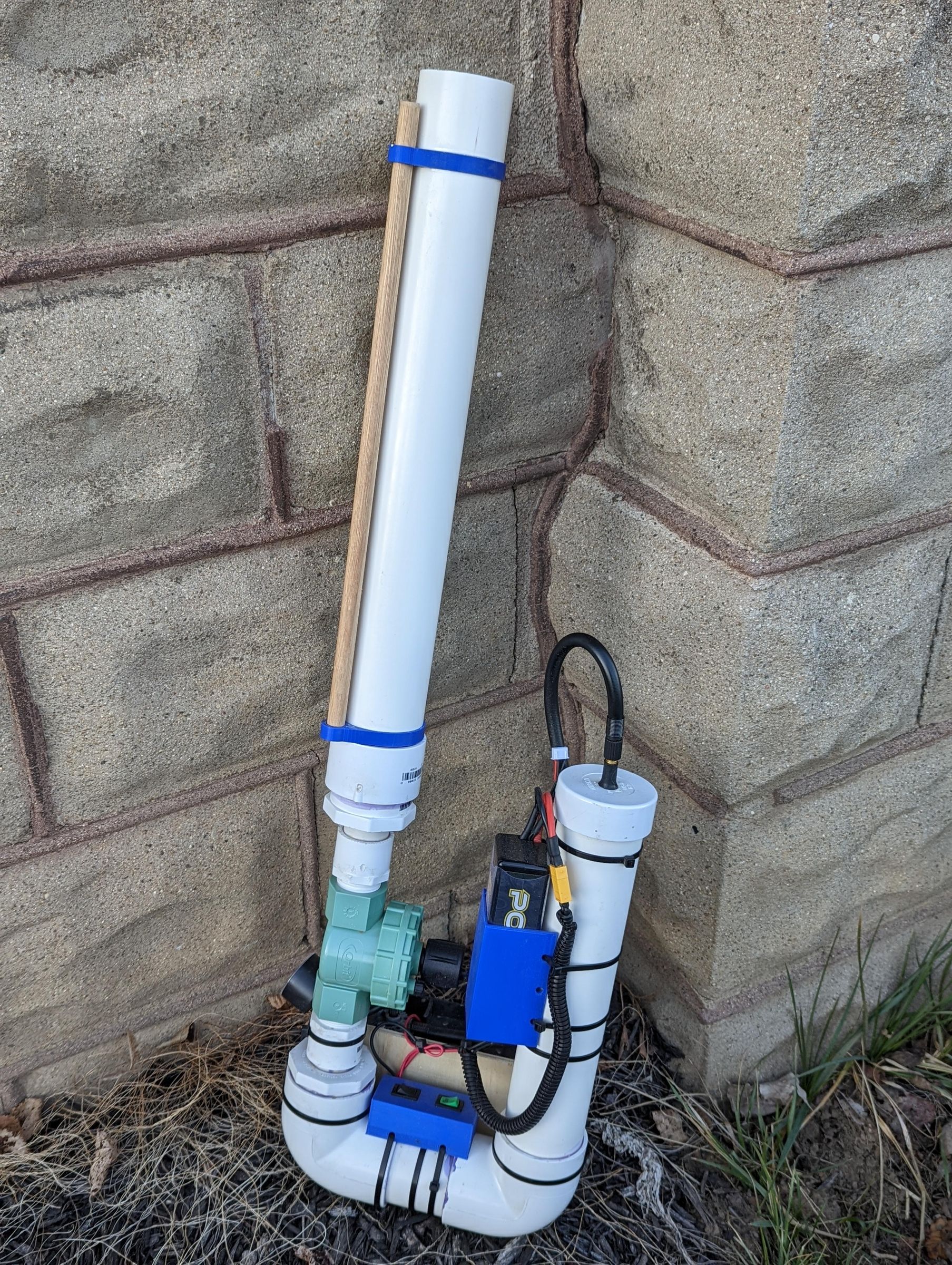 Self Contained Air Powered Potato Cannon : 5 Steps - Instructables