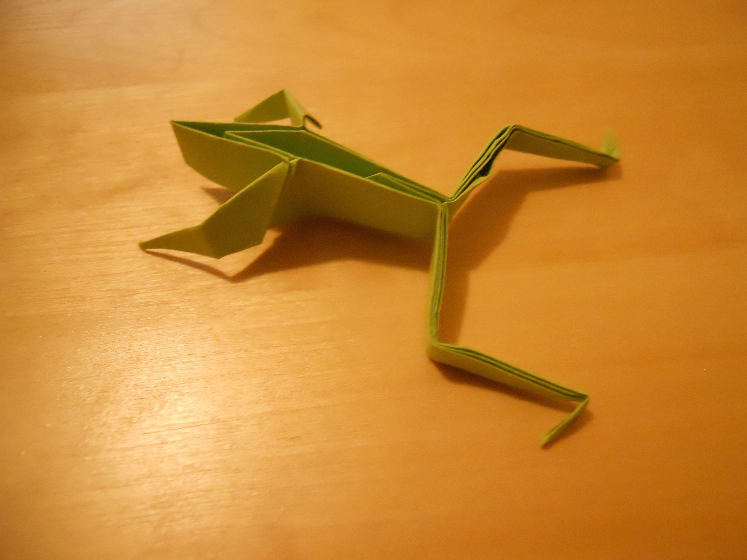 Origami Frog : 4 Steps - Instructables