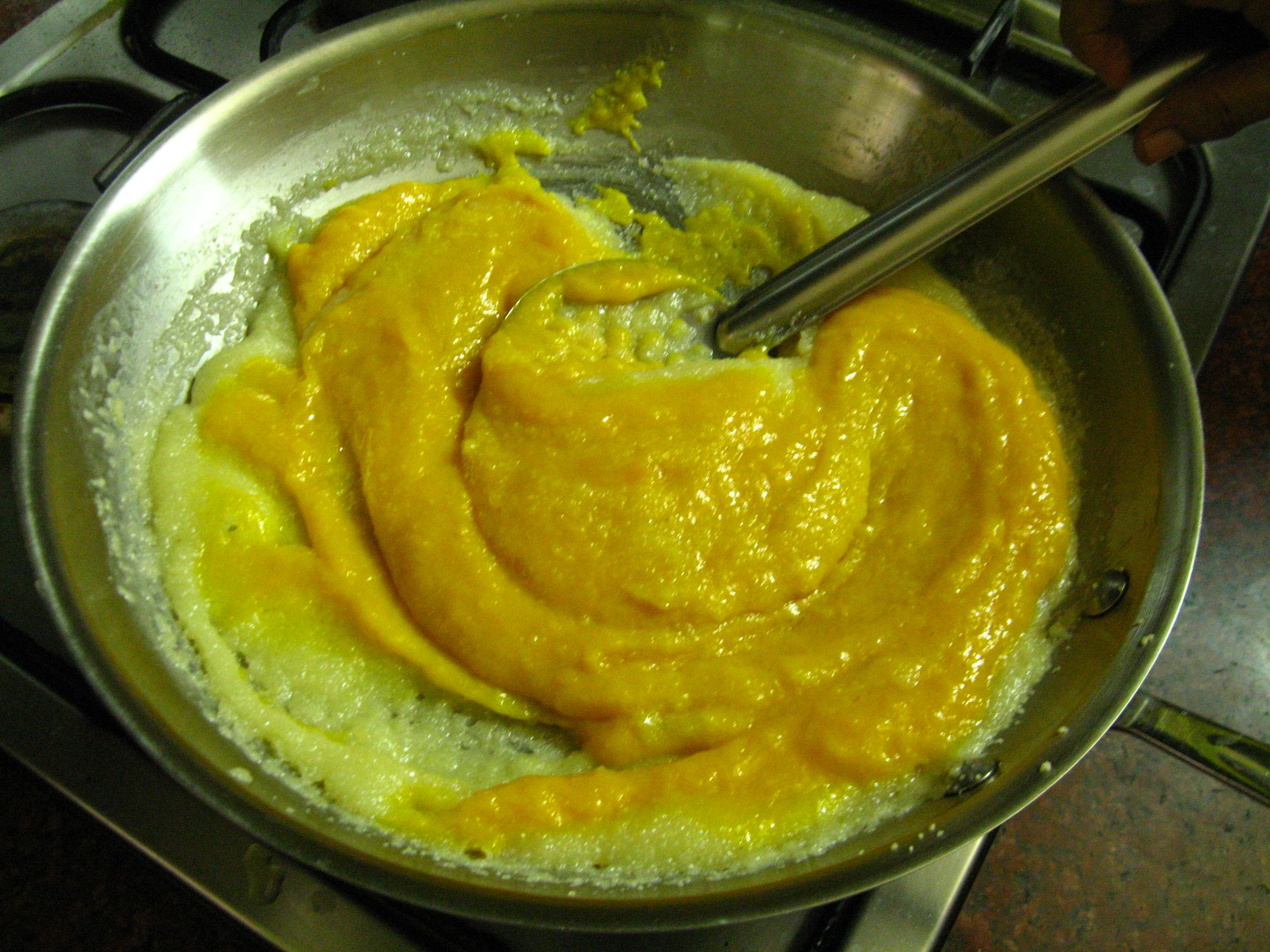 Mango Kesari : a Sweet Dish Prepared With Fully Ripe Mangoes : 9 Steps ...
