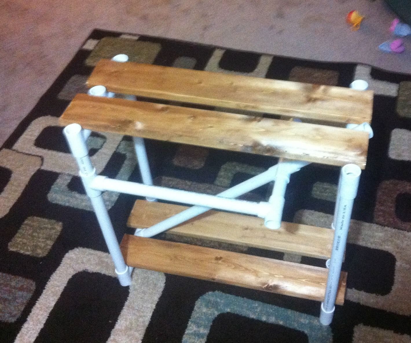 PVC End Table : 13 Steps (with Pictures) - Instructables