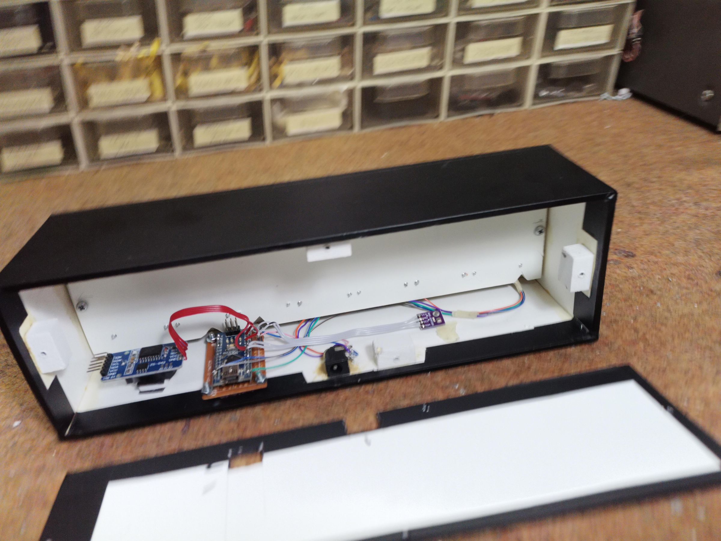 Arduino Matrix Scrolling Weather Station and Clock With BME 280 and ...