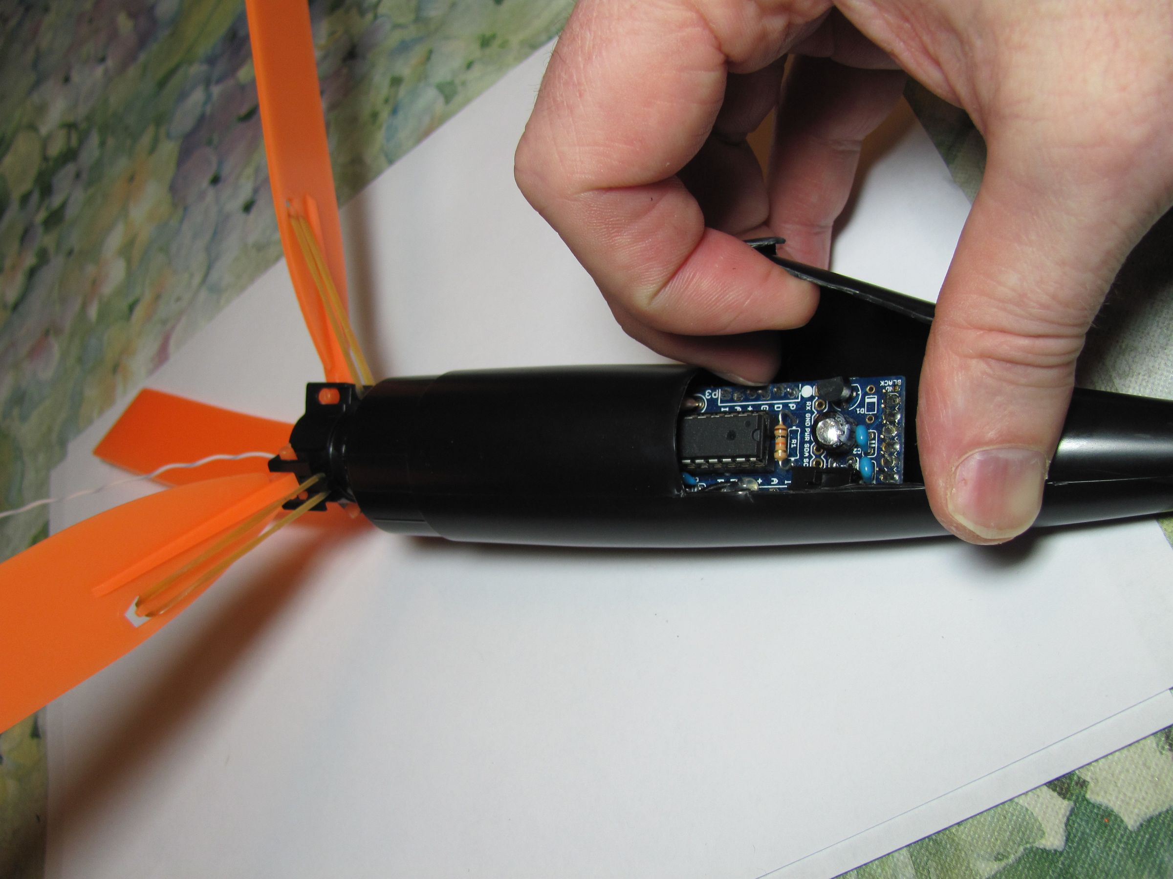 Radio Telemetry for a Model Rocket : 6 Steps (with Pictures ...