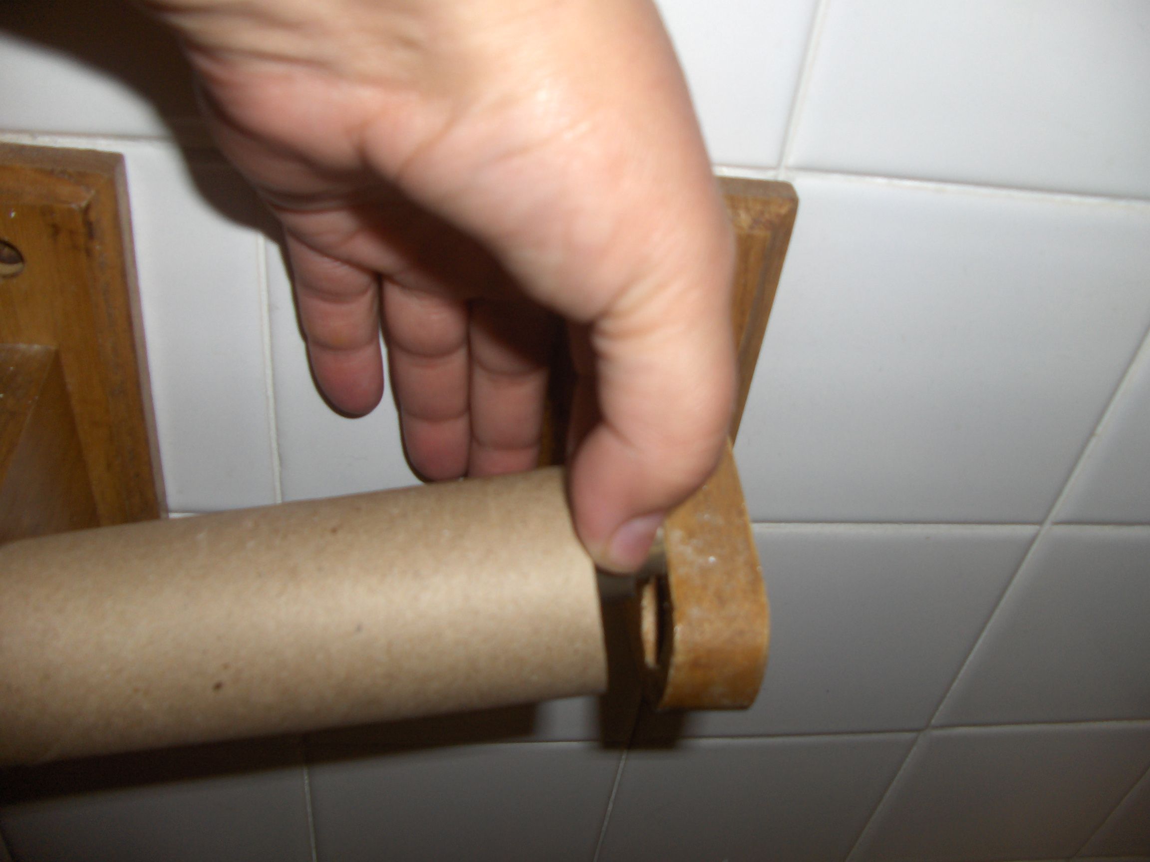 How to Change the Toilet Paper Roll : 6 Steps - Instructables
