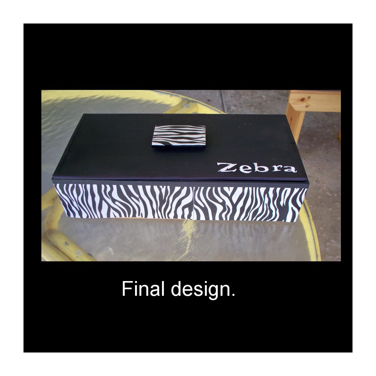 Zebra Box - Instructables