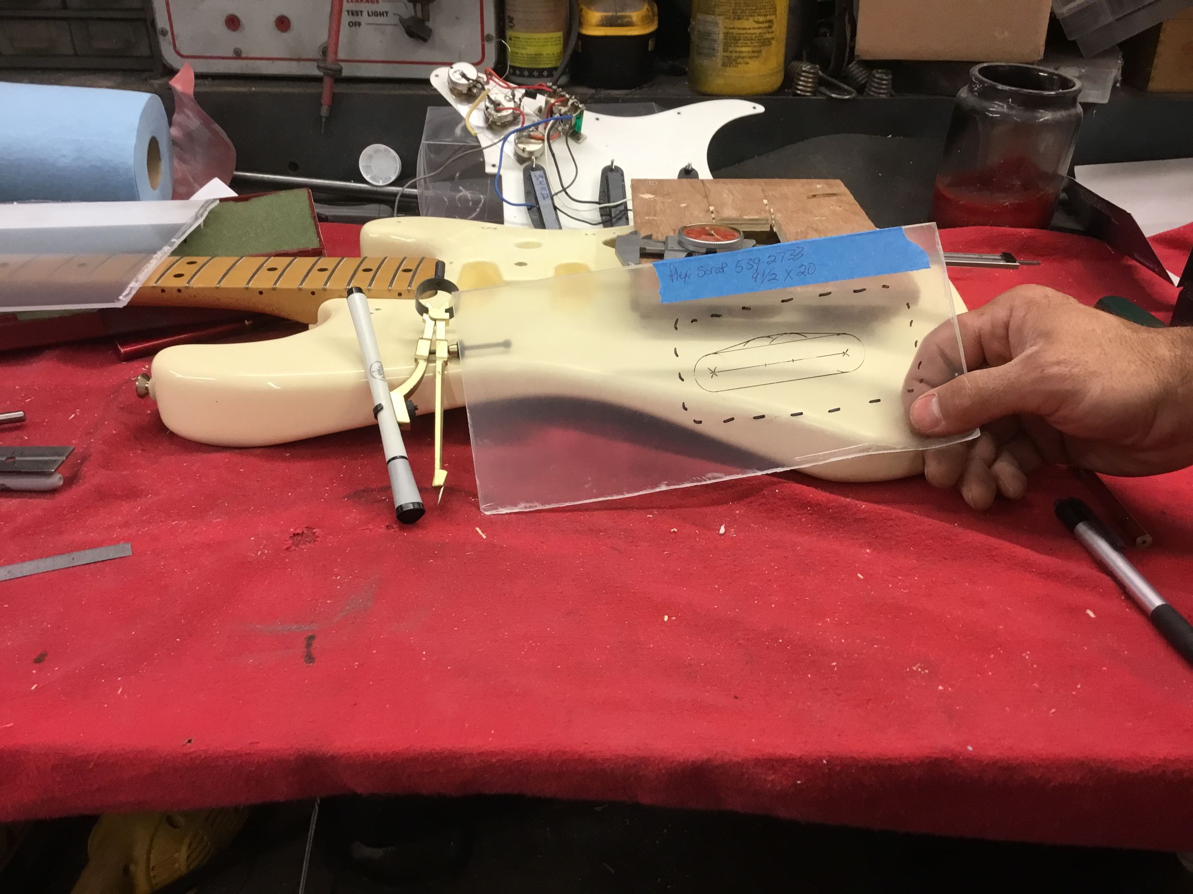 Gotoh Fender Floating Tremolo Install : 32 Steps (with Pictures ...