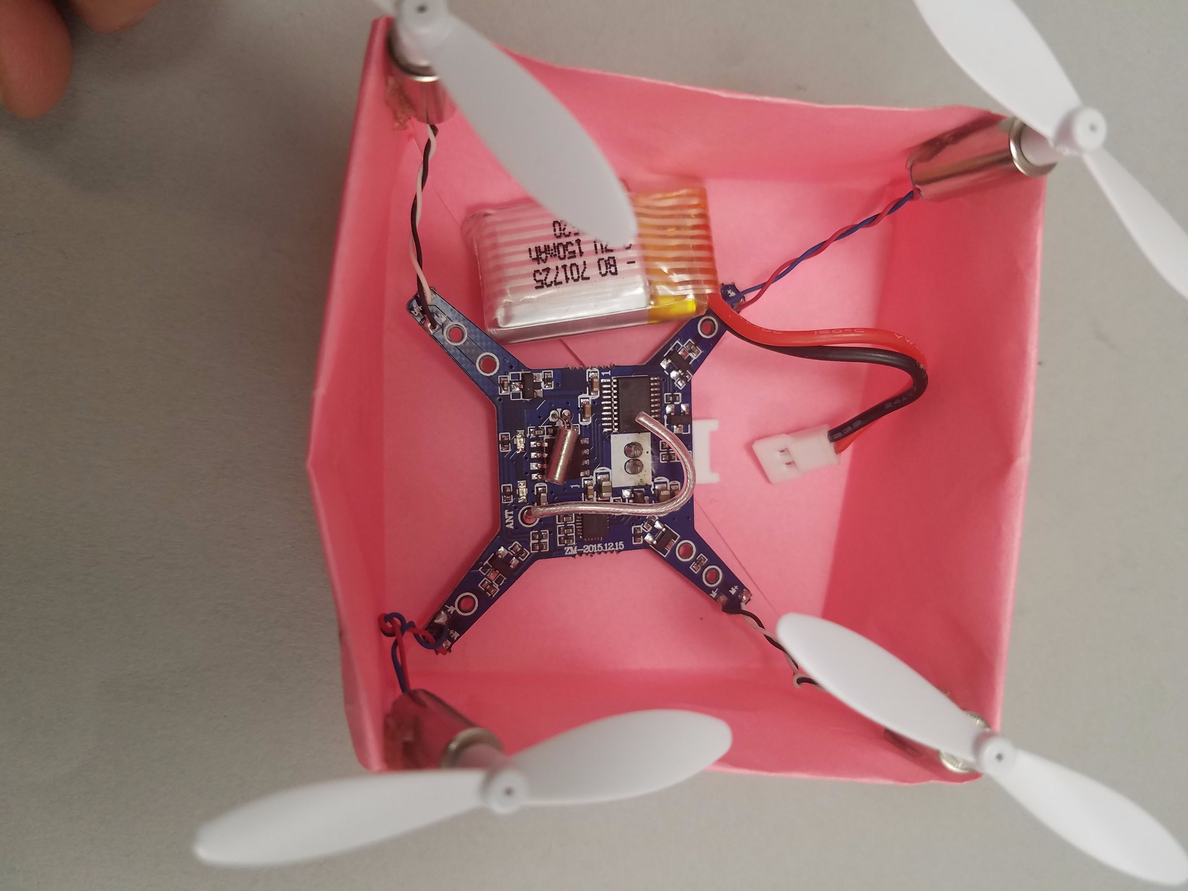 Origami Drone - When Pigs Fly! : 7 Steps - Instructables