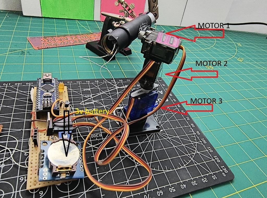 Clock With Laser Projector! - Visuino - Visual Development for Arduino