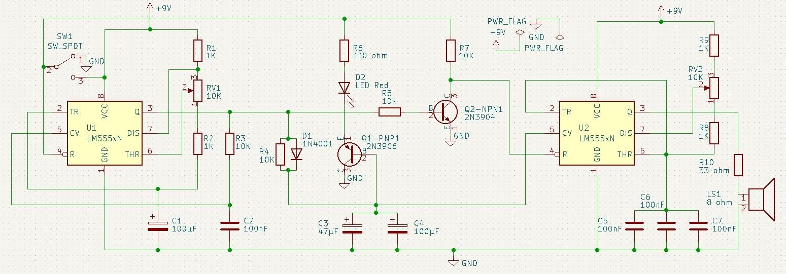 Star Trek Red Alert Sound Effect (using 555 Timers) : 3 Steps (with ...