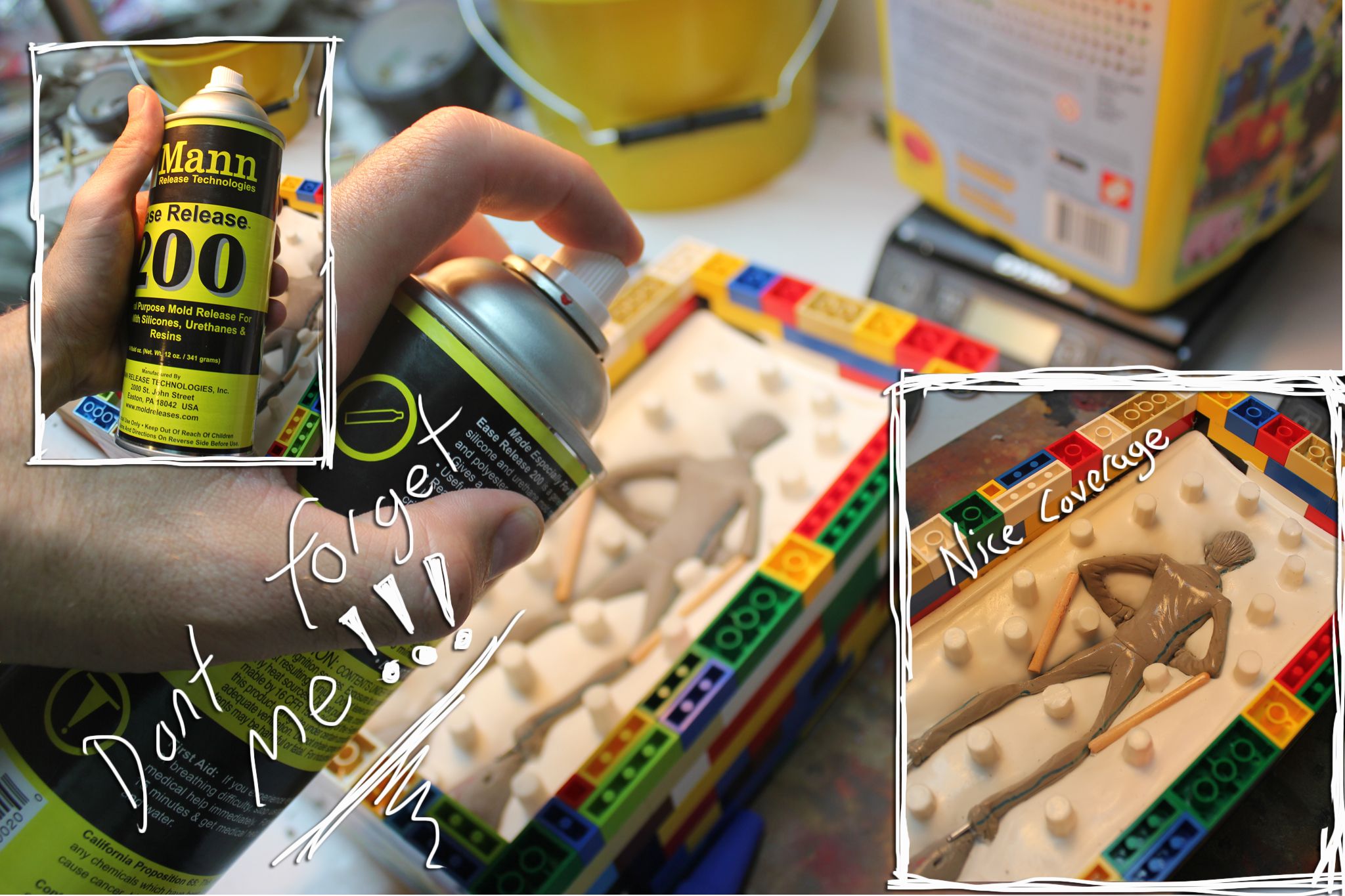 Make a Mold for Your Sculpt or 3D Print! : 24 Steps (with Pictures ...