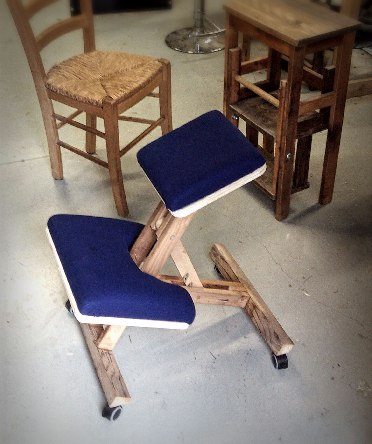 Wooden Kneeling Chair 14 Steps With Pictures Instructables
