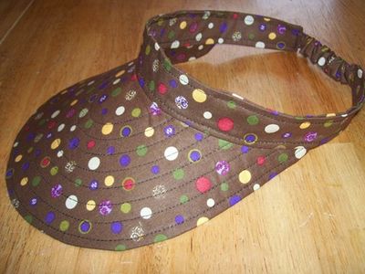 Sew a Woman's Summer Visor : 8 Steps (with Pictures) - Instructables
