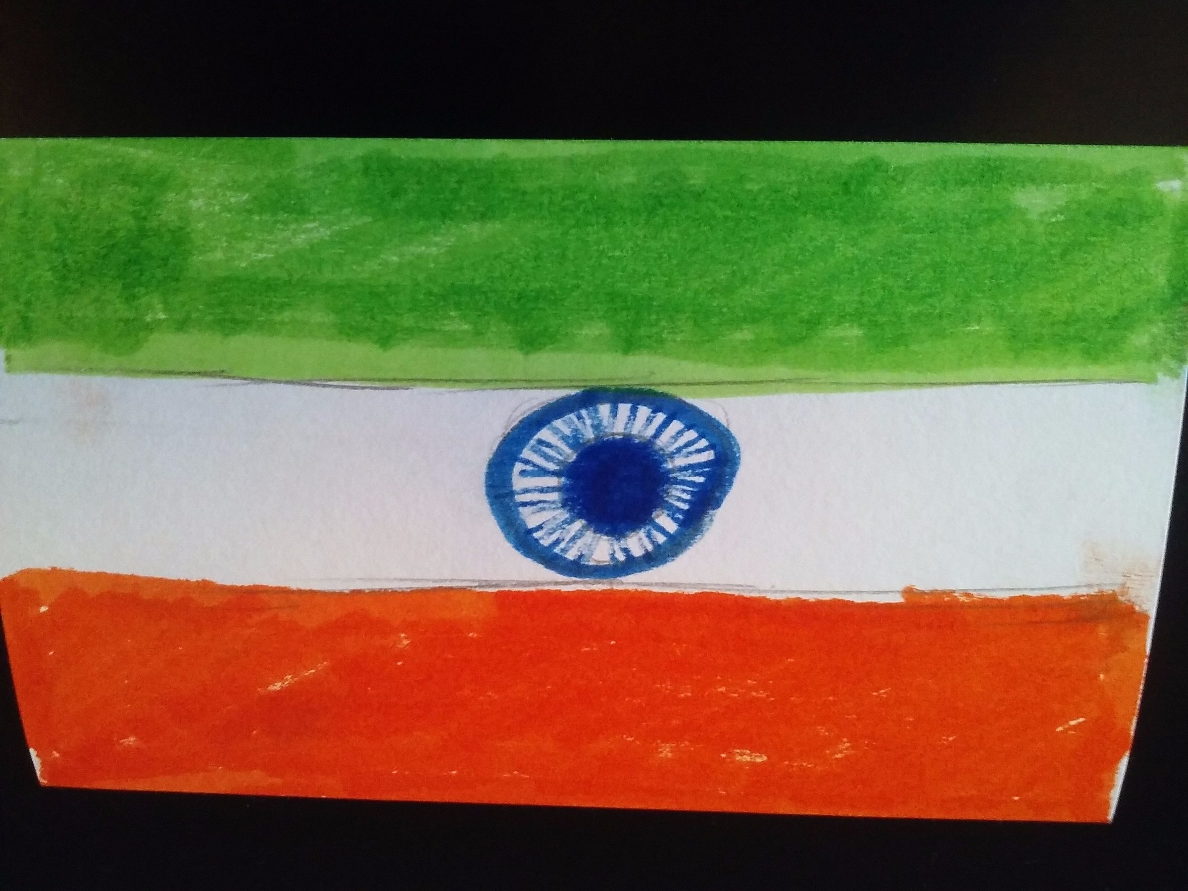 DIY Flag Art: India - Instructables