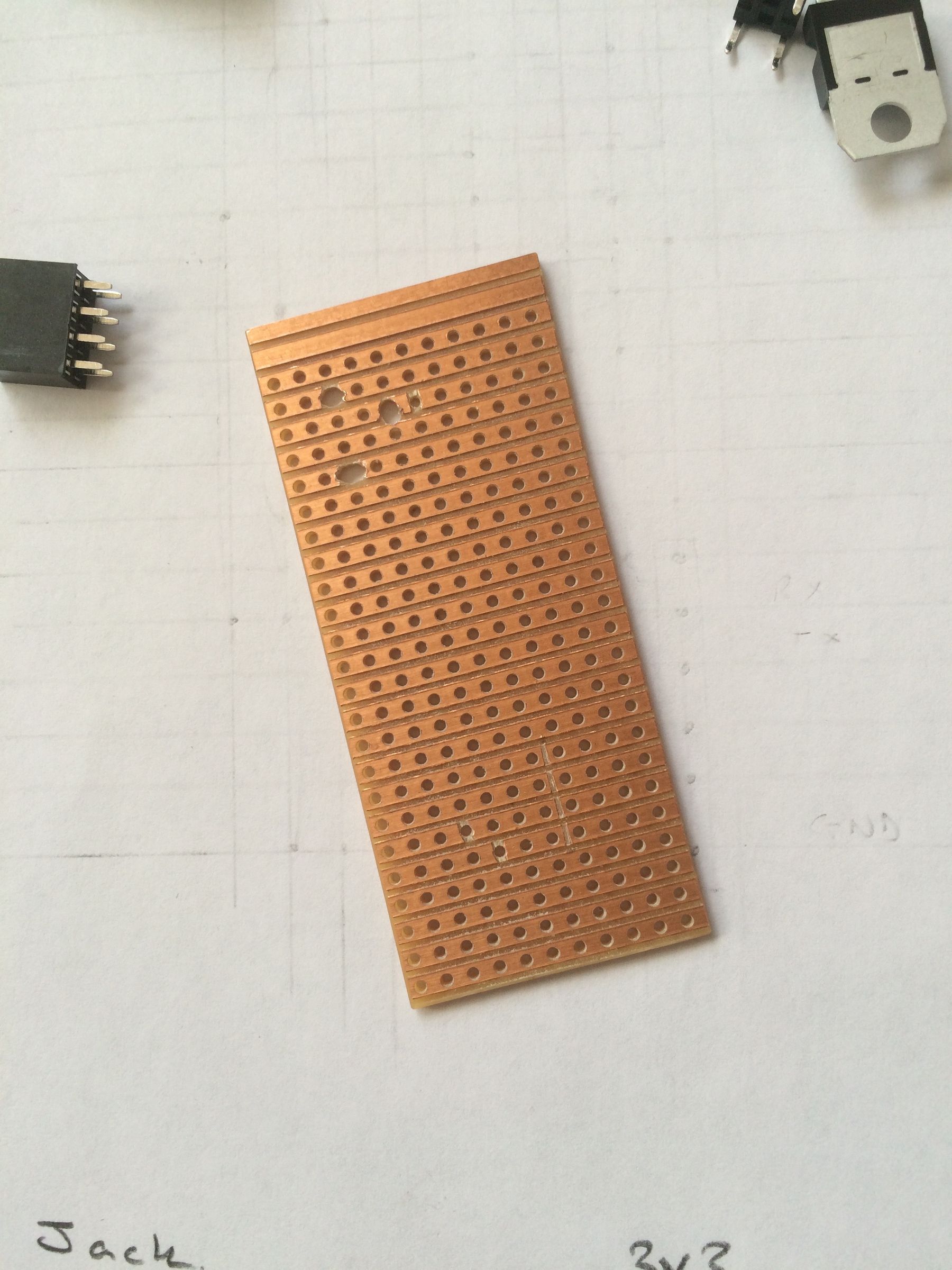 Practical Circuit Construction With Strip Board : 14 Steps (with ...