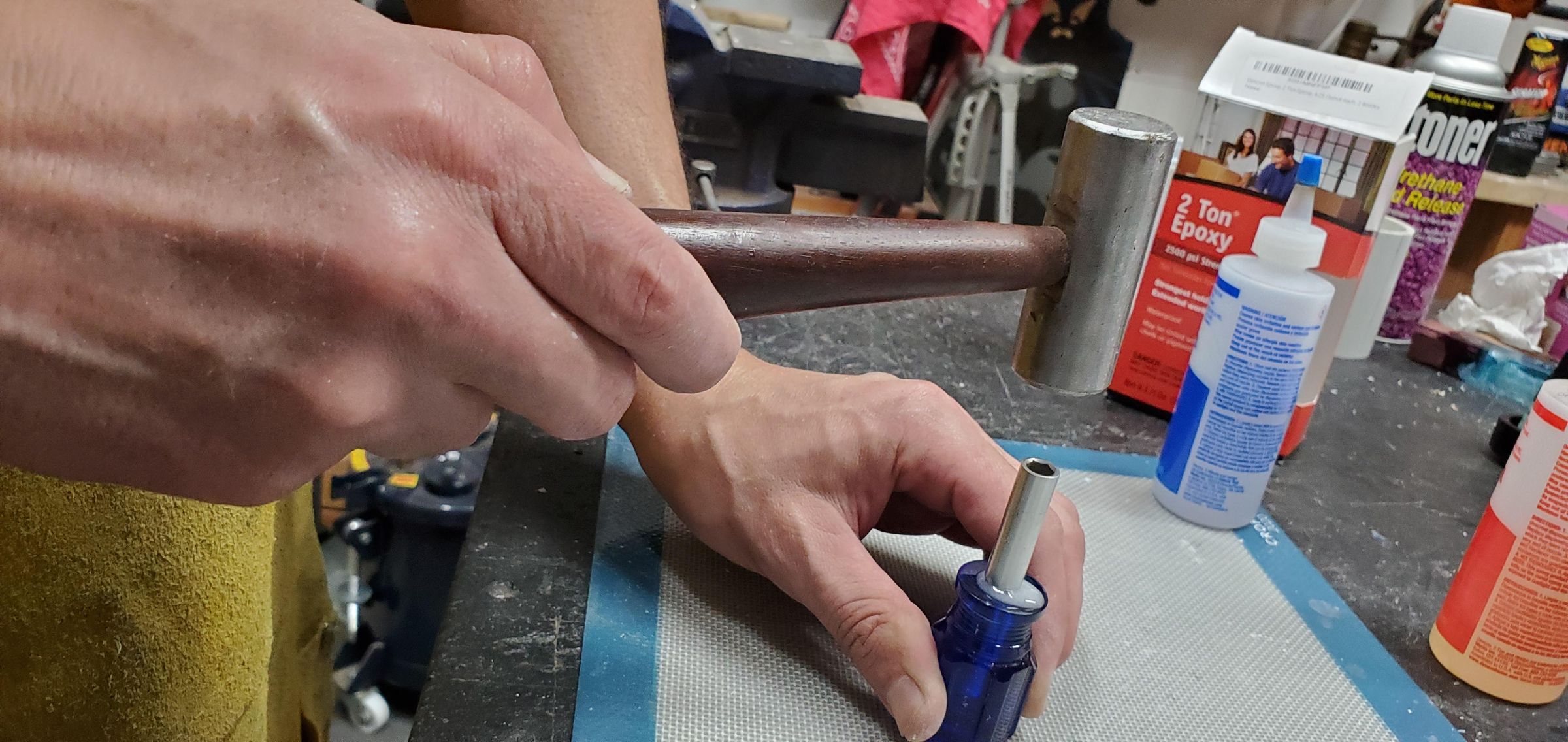 Epoxy Resin Screwdriver/Nut Driver From Silicone Mold Making to Casting ...