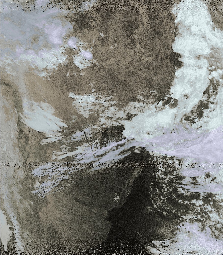 Receiving Images From Passing Weather Satellites (NOAA and METEOR M2 ...
