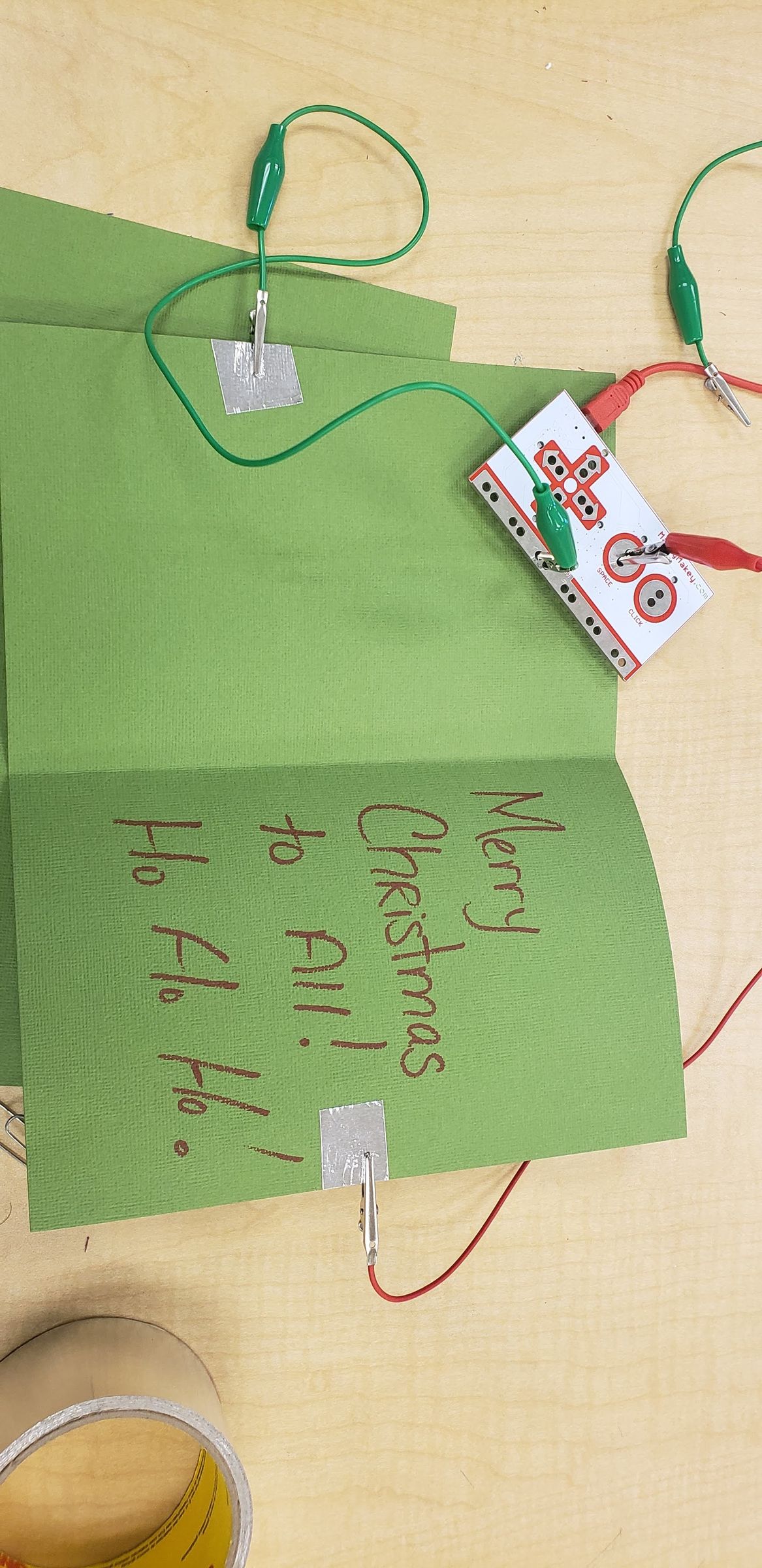 Makey Makey Christmas Cards - Instructables