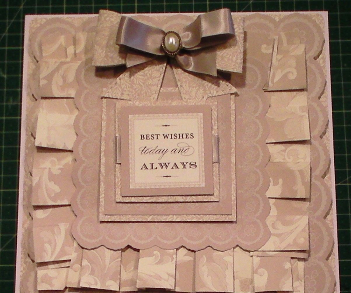 How to Make Box Pleated Nifty Nested Layers Card - Instructables