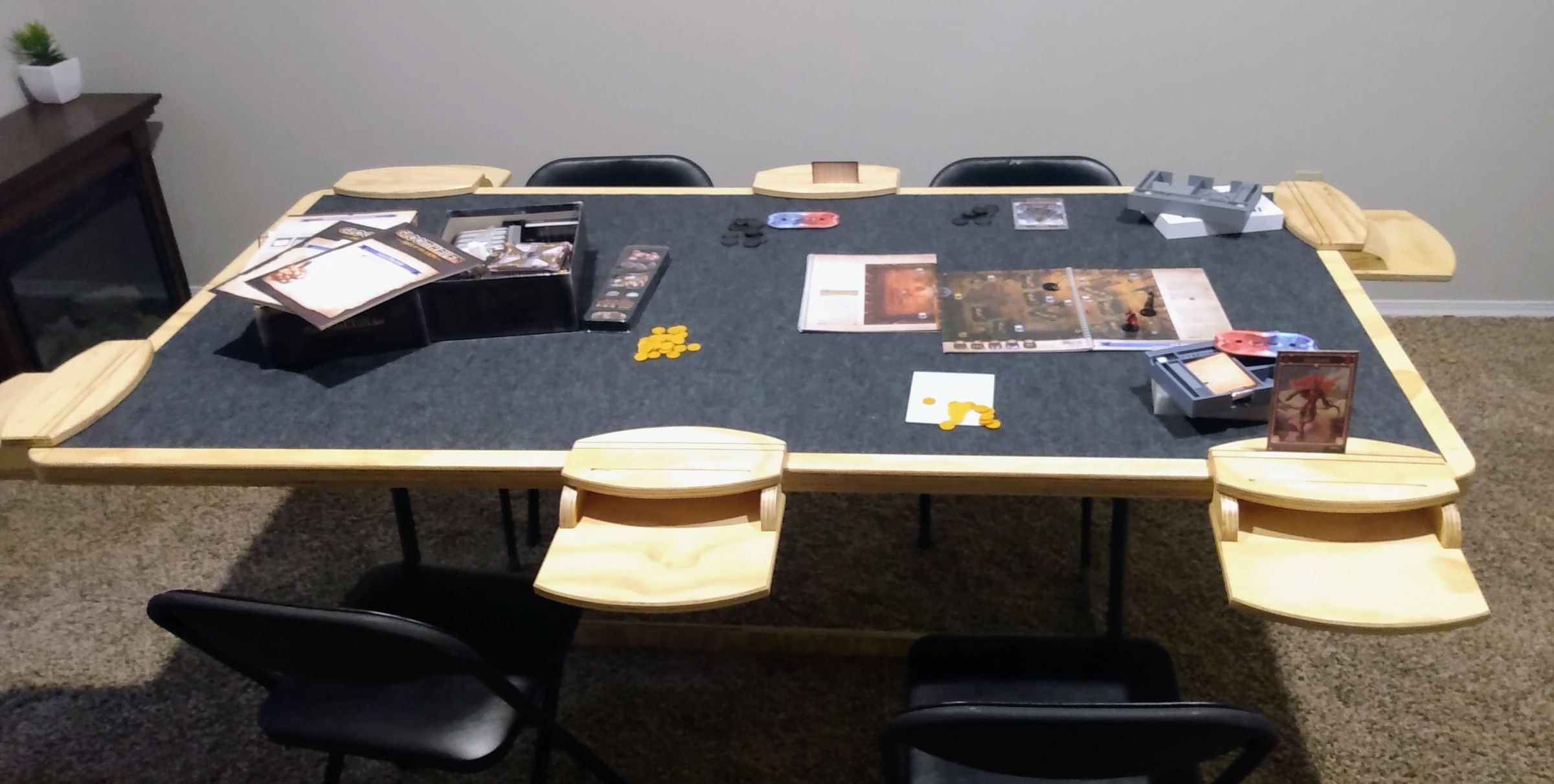 1 Sheet Plywood DIY Advanced Board Game Table : 12 Steps (with Pictures ...