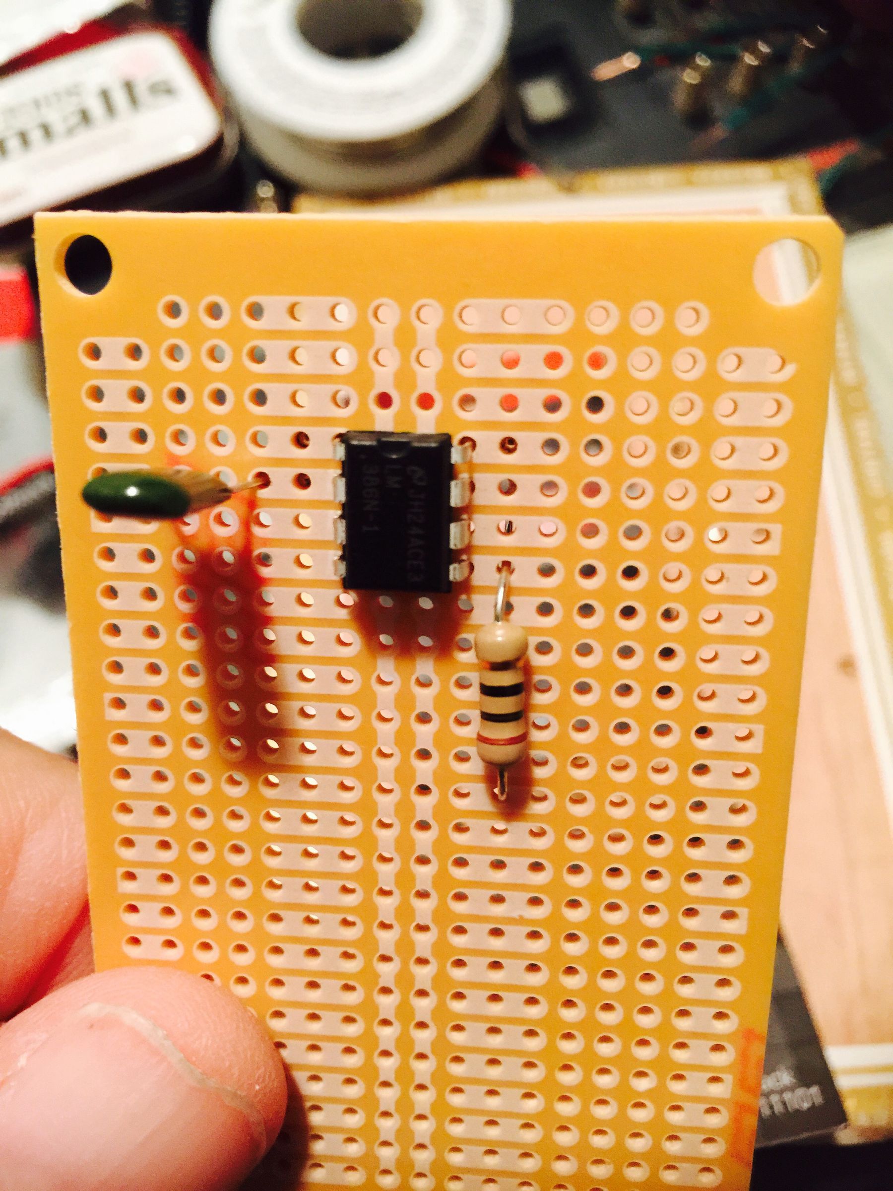 Basic LM386 Guitar Amplifier - Easy Step by Step Instructions - Cigar ...