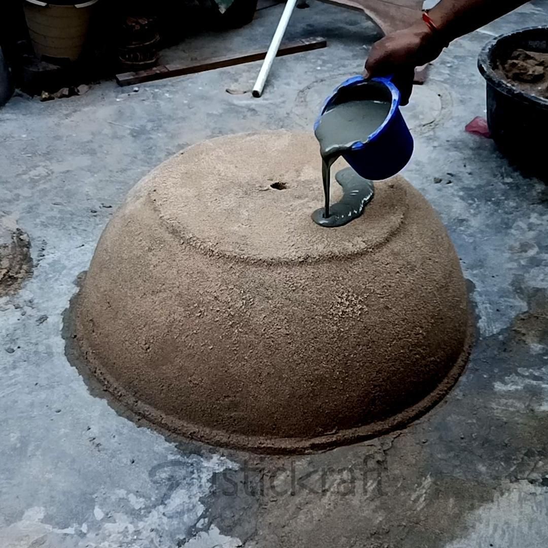 Built My Own Concrete Fountain for a Serene Backyard : 14 Steps ...