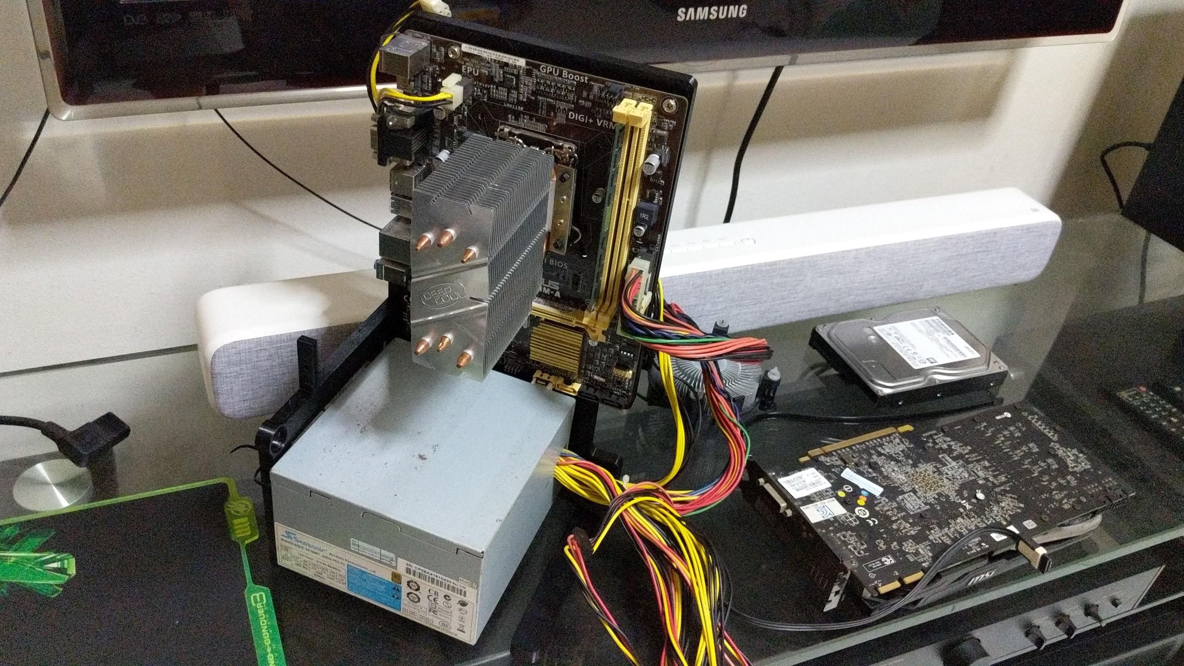 Open Frame Mini ITX PC : 5 Steps (with Pictures) - Instructables
