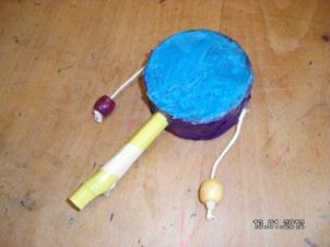 Rattle Drums - Musical Instrument - Twist / Pallet Drums : 5 Steps ...