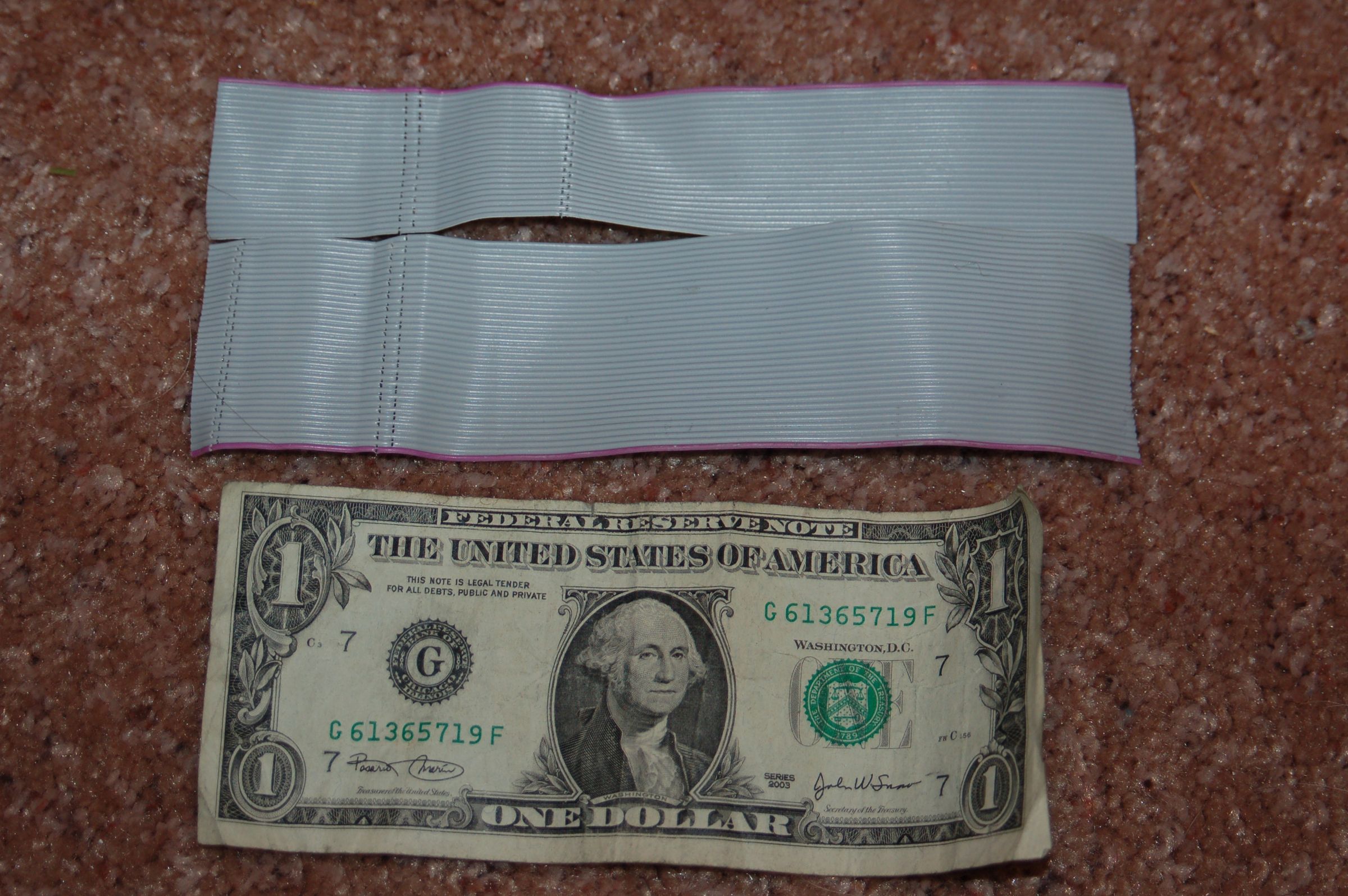 Durable Wallet Made From Old Floppy Disk Cables. : 5 Steps - Instructables
