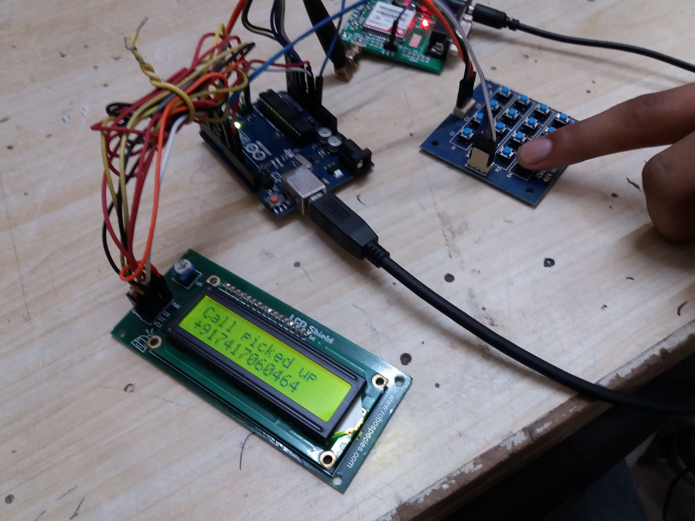 Basic Phone Using GSM and Arduino : 5 Steps - Instructables