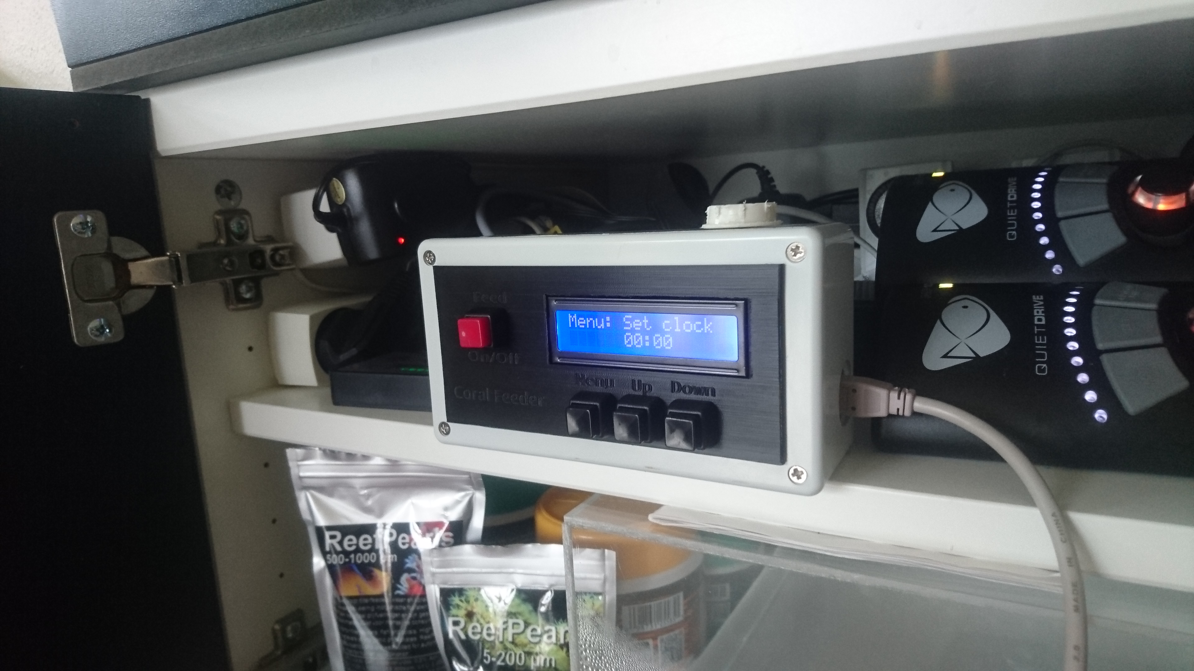 EAL - Arduino Controlled Coral Feeder : 8 Steps (with Pictures ...