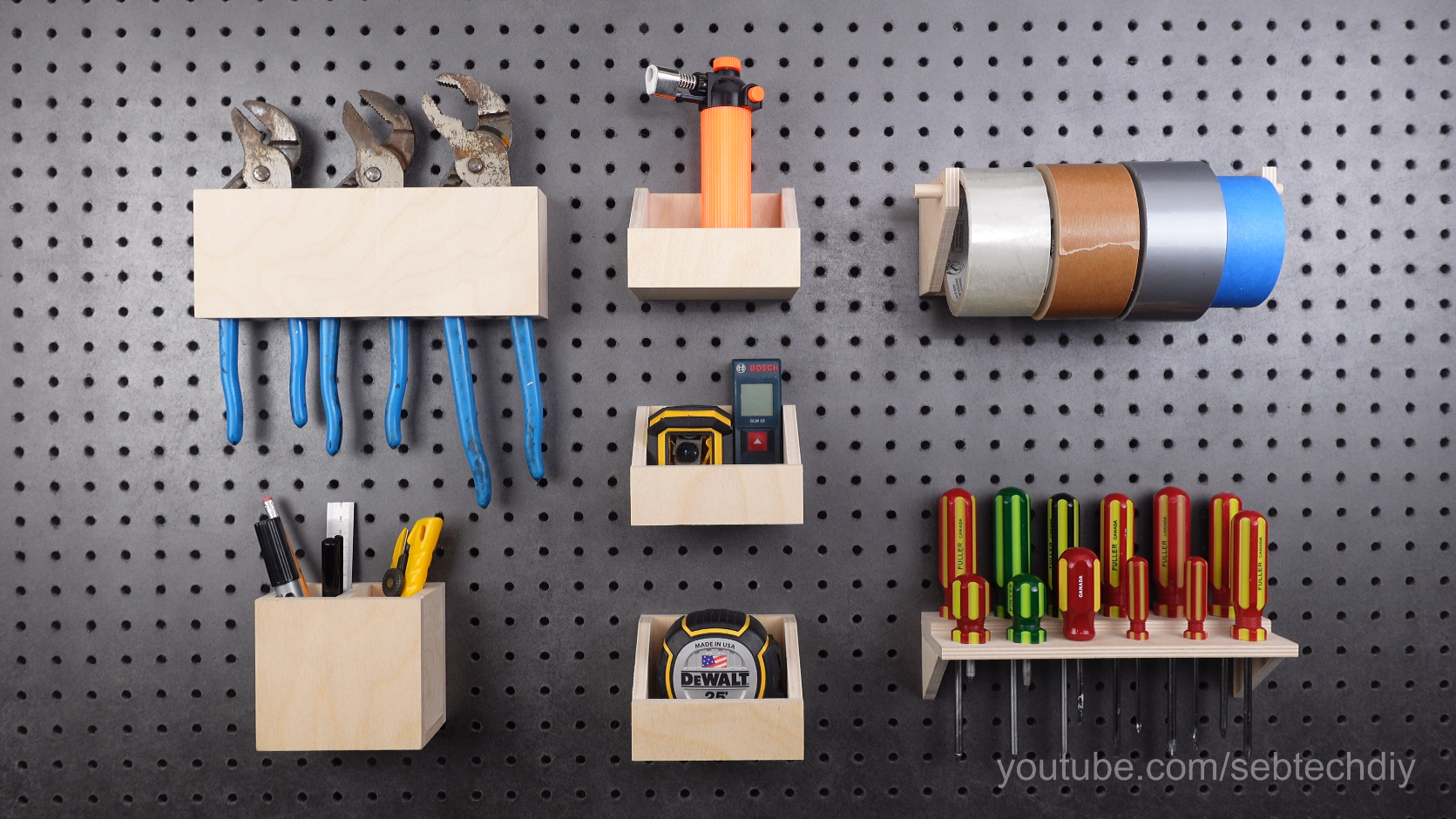 Pegboard Tools Organizer : 10 Steps (with Pictures) - Instructables