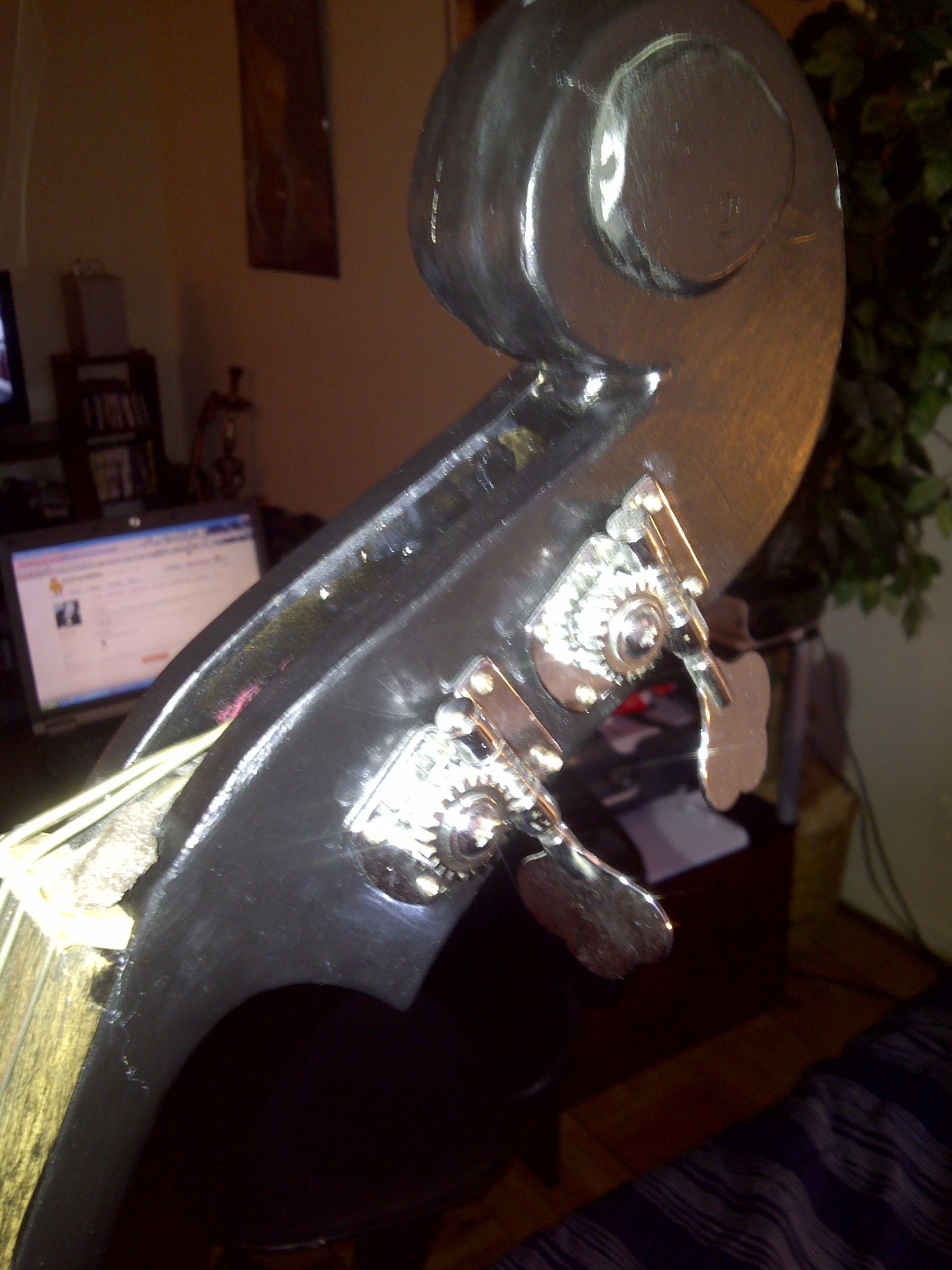 Building an Upright Bass Out of a Wheelbarrow! : 5 Steps - Instructables