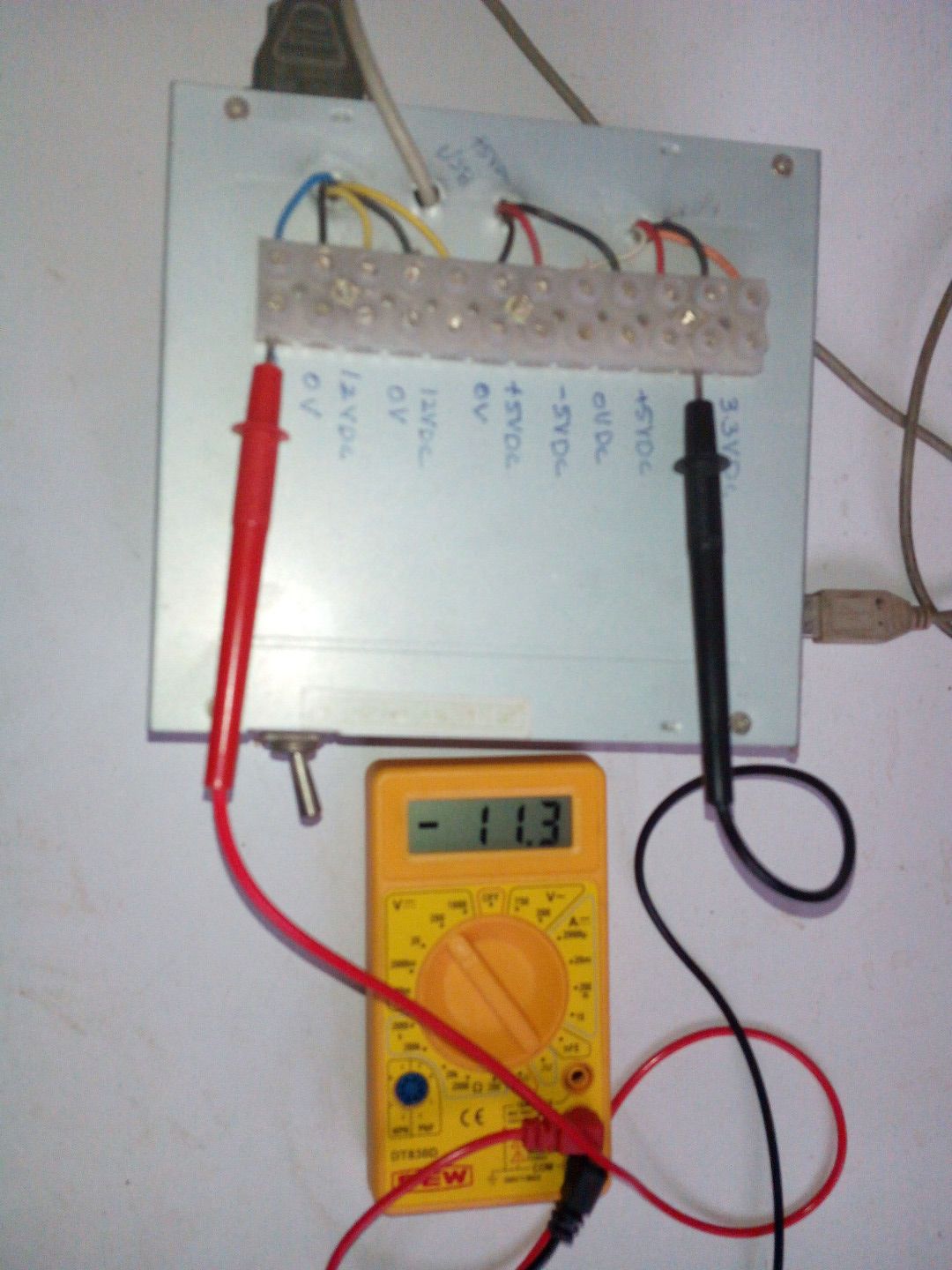 How to Use an Old SMPS As a Power Supply Unit for Testing : 3 Steps ...