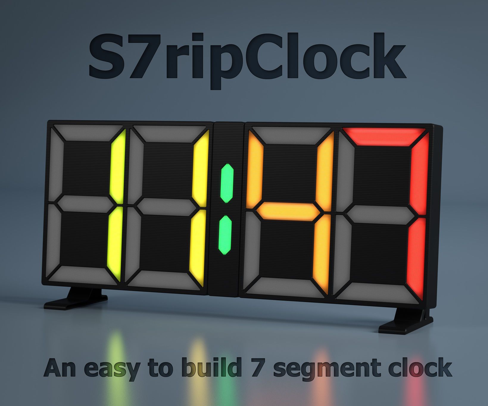S7ripClock - Basic Edition : 11 Steps (with Pictures) - Instructables