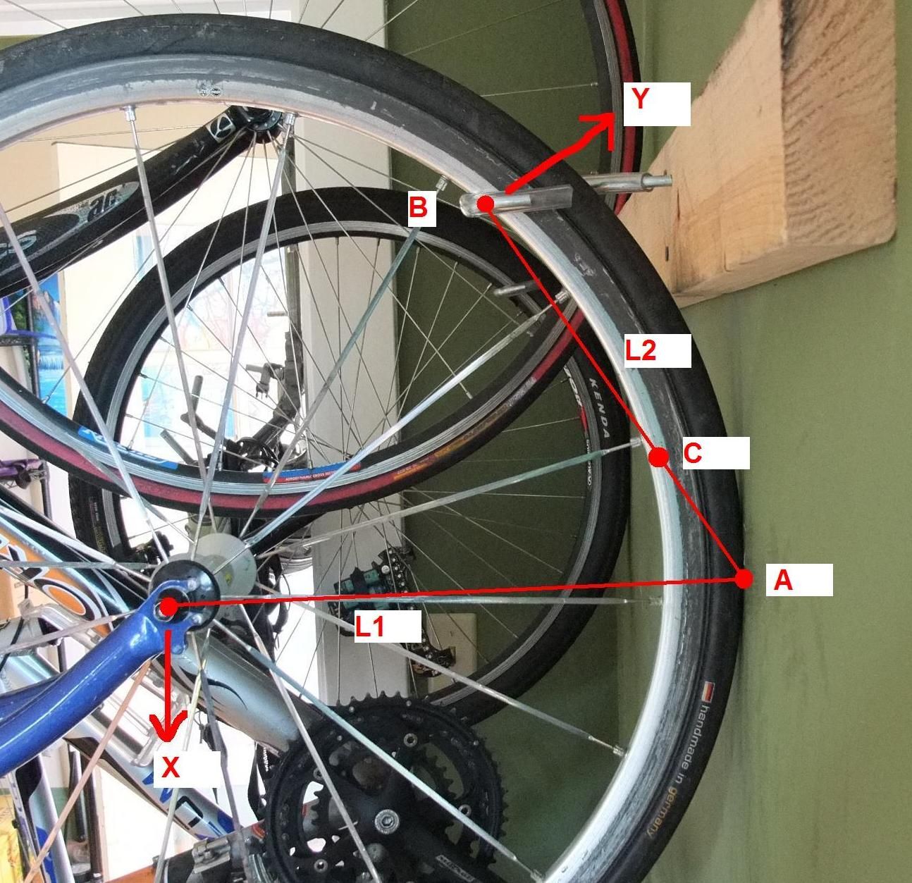 Bike Rack / Bike Storage for the Home or Apartment : 8 Steps (with ...