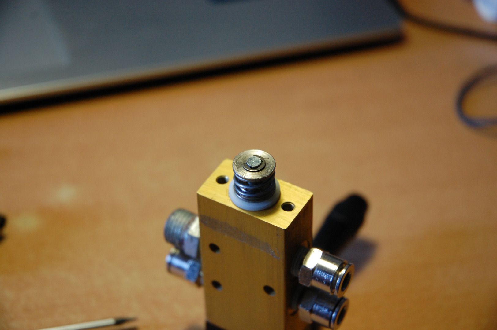 Modify a Pneumatic Valve for More Loose Operation : 3 Steps - Instructables