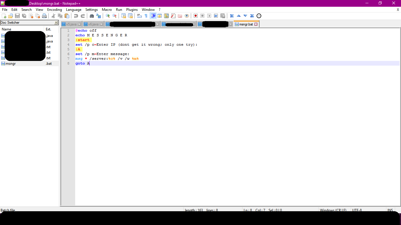 How to Make Chat With Command Prompt (cmd) - Instructables