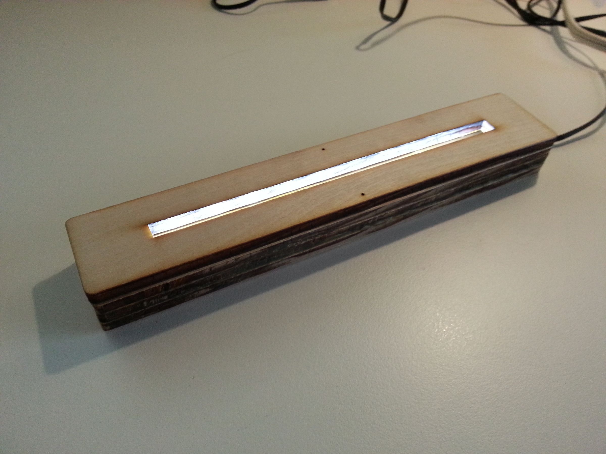 Design and Build a Side-lit LED Sign at TechShop : 8 Steps - Instructables